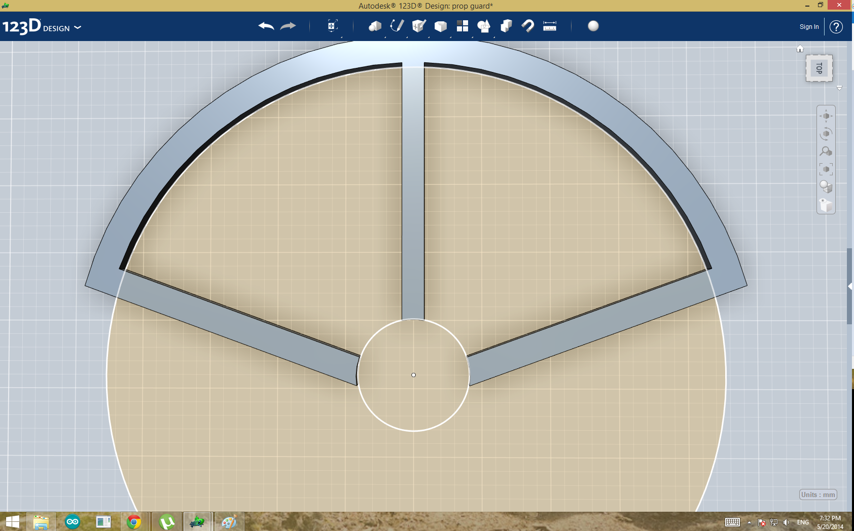 Quadcopter HACK! [Design and Print Your Propeller Guard] : 18 Steps ...