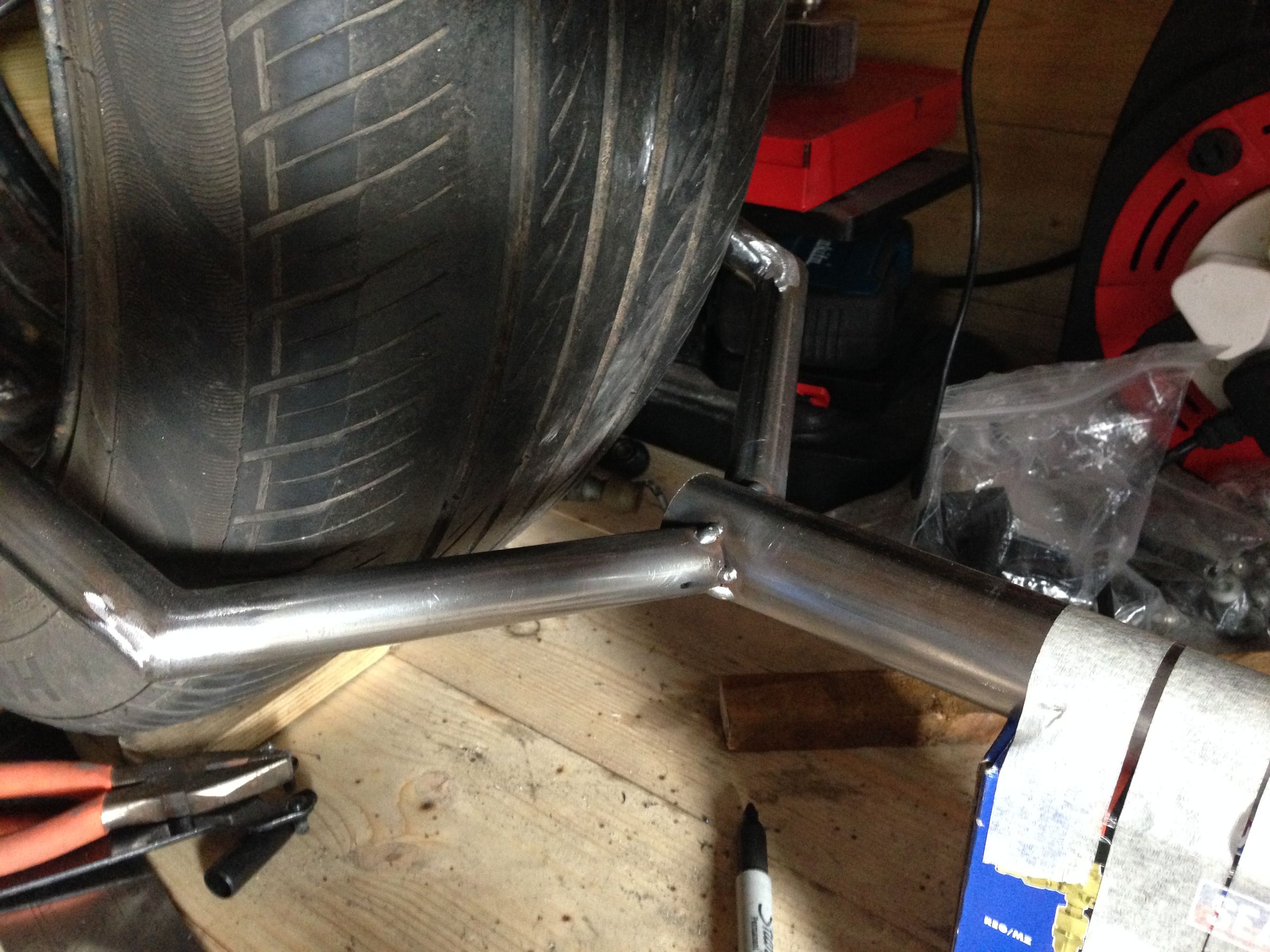 Car Wheel Bicycle - the Learn to Weld Project : 8 Steps (with Pictures ...