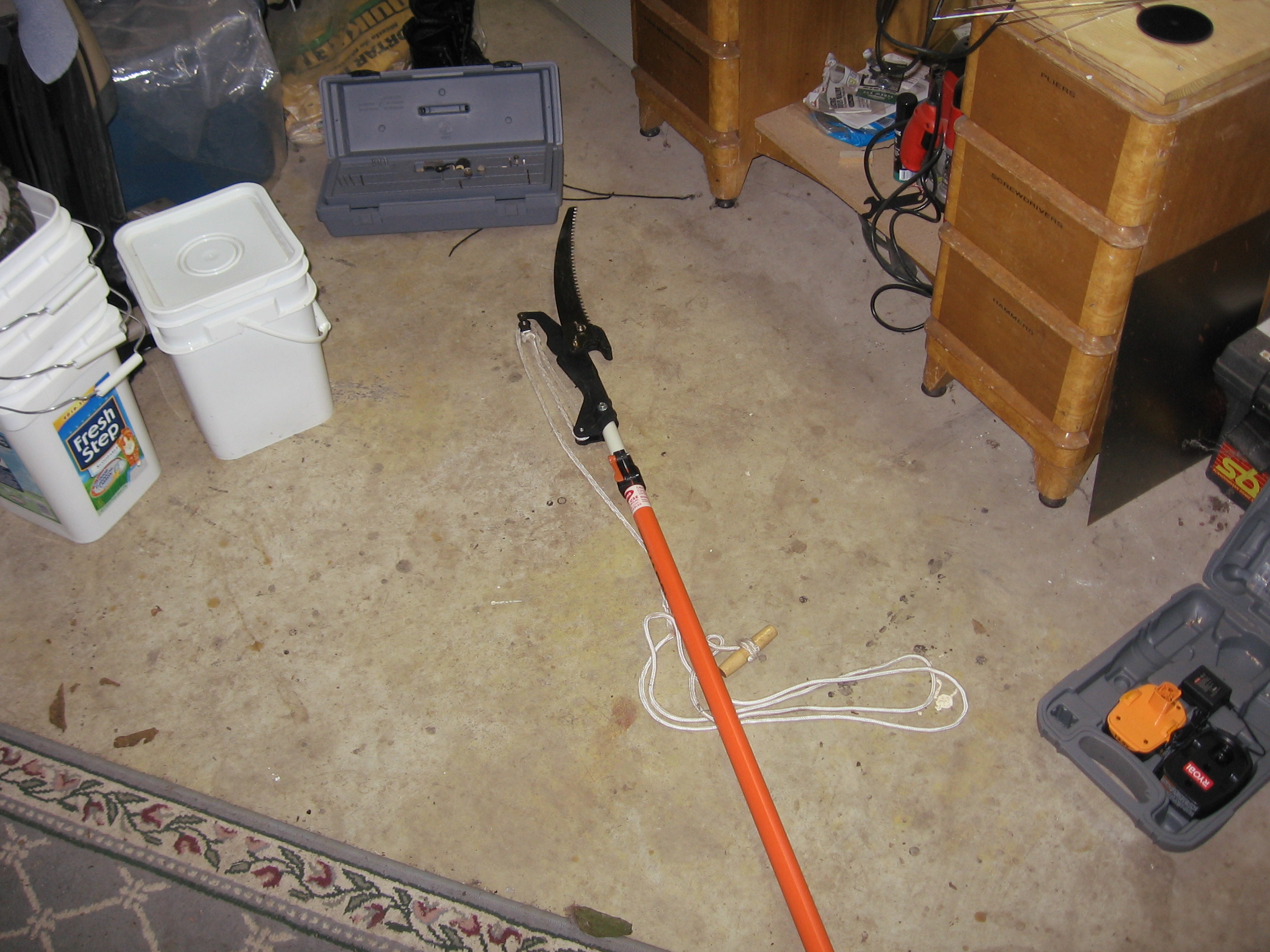 Pole Saw to Gutter Rake Conversion : 9 Steps (with Pictures ...