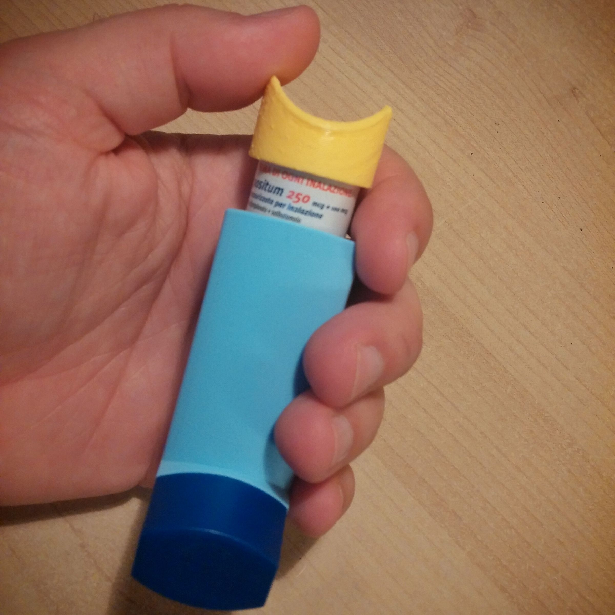 3D Printed Ergonomic & Friendly Asthma Inhaler - Instructables