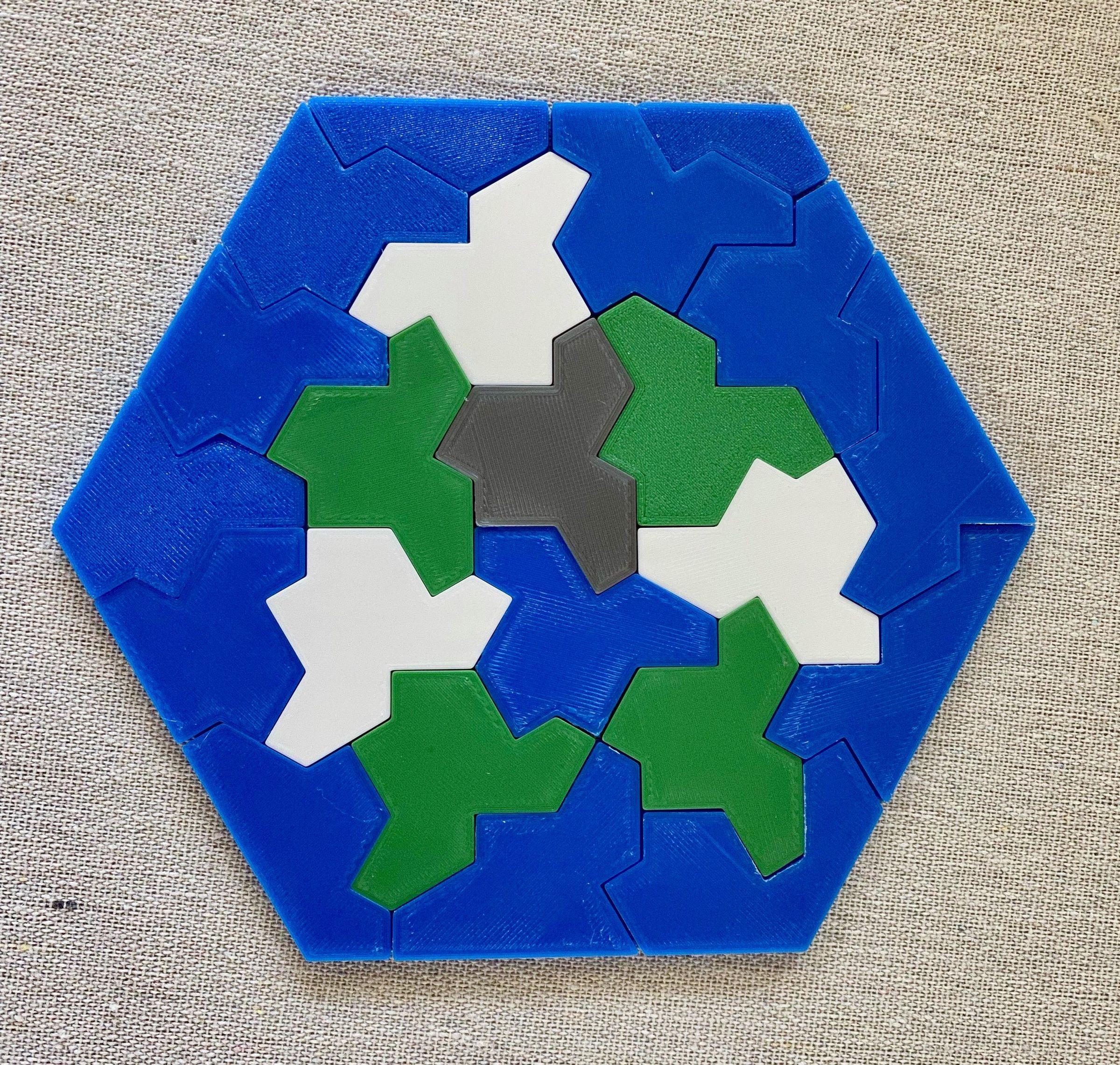 Einstein Tile Puzzle : 3 Steps - Instructables