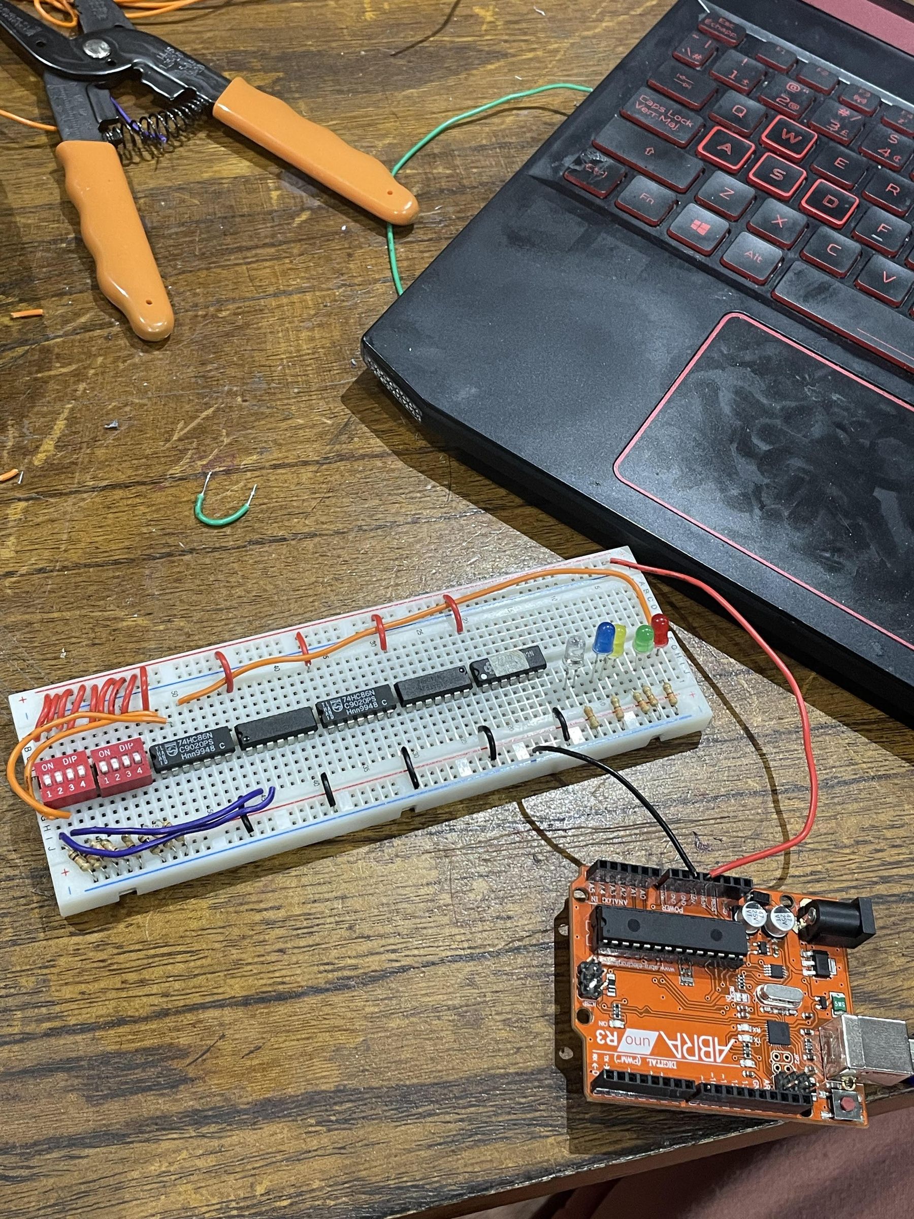 4 Bit-Adder Project : 8 Steps - Instructables