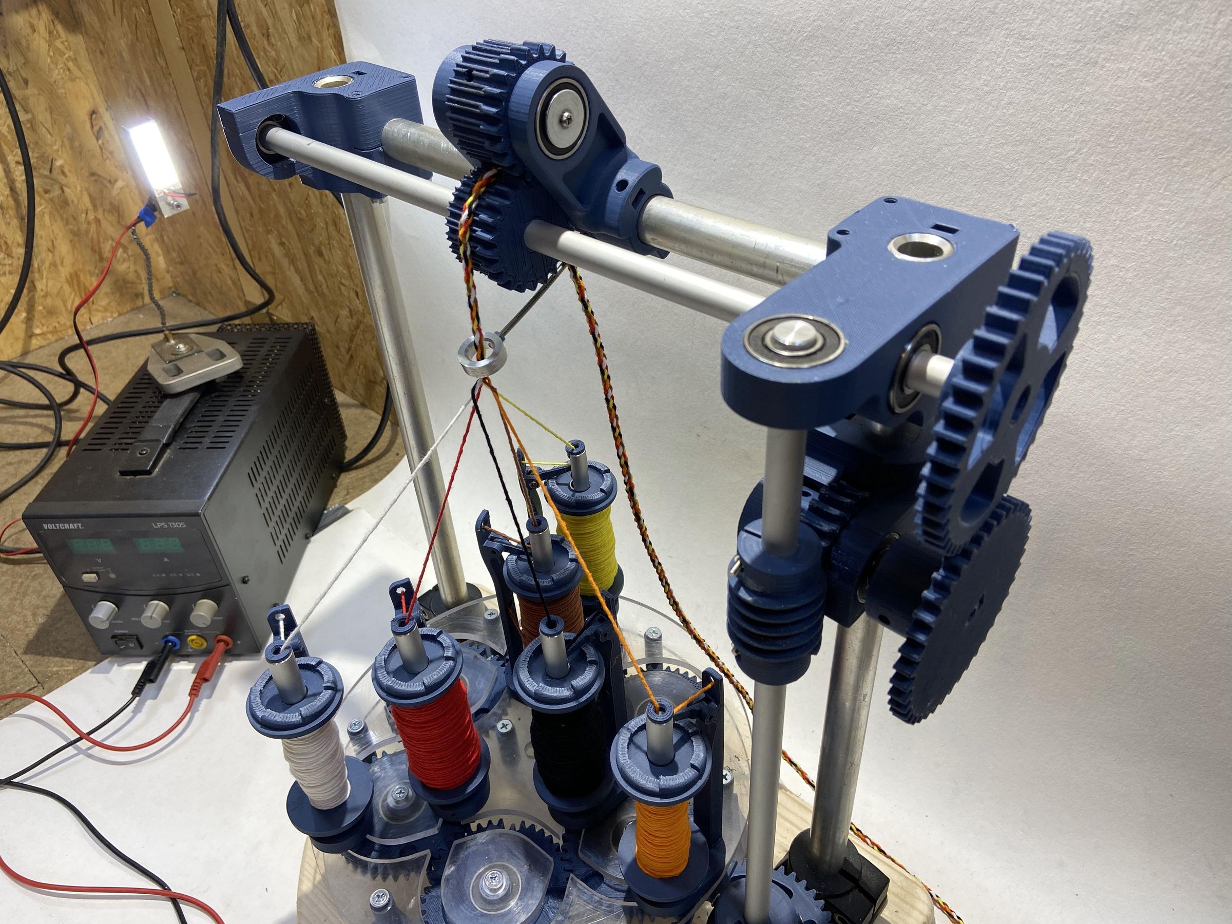 3D Printed Braiding Machine / How It Works, Construction, Technical ...