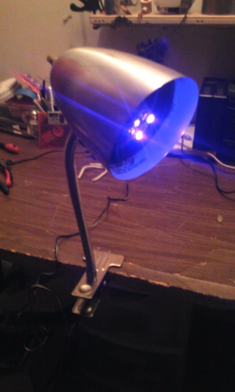 Fan Light Lamp. : 5 Steps - Instructables