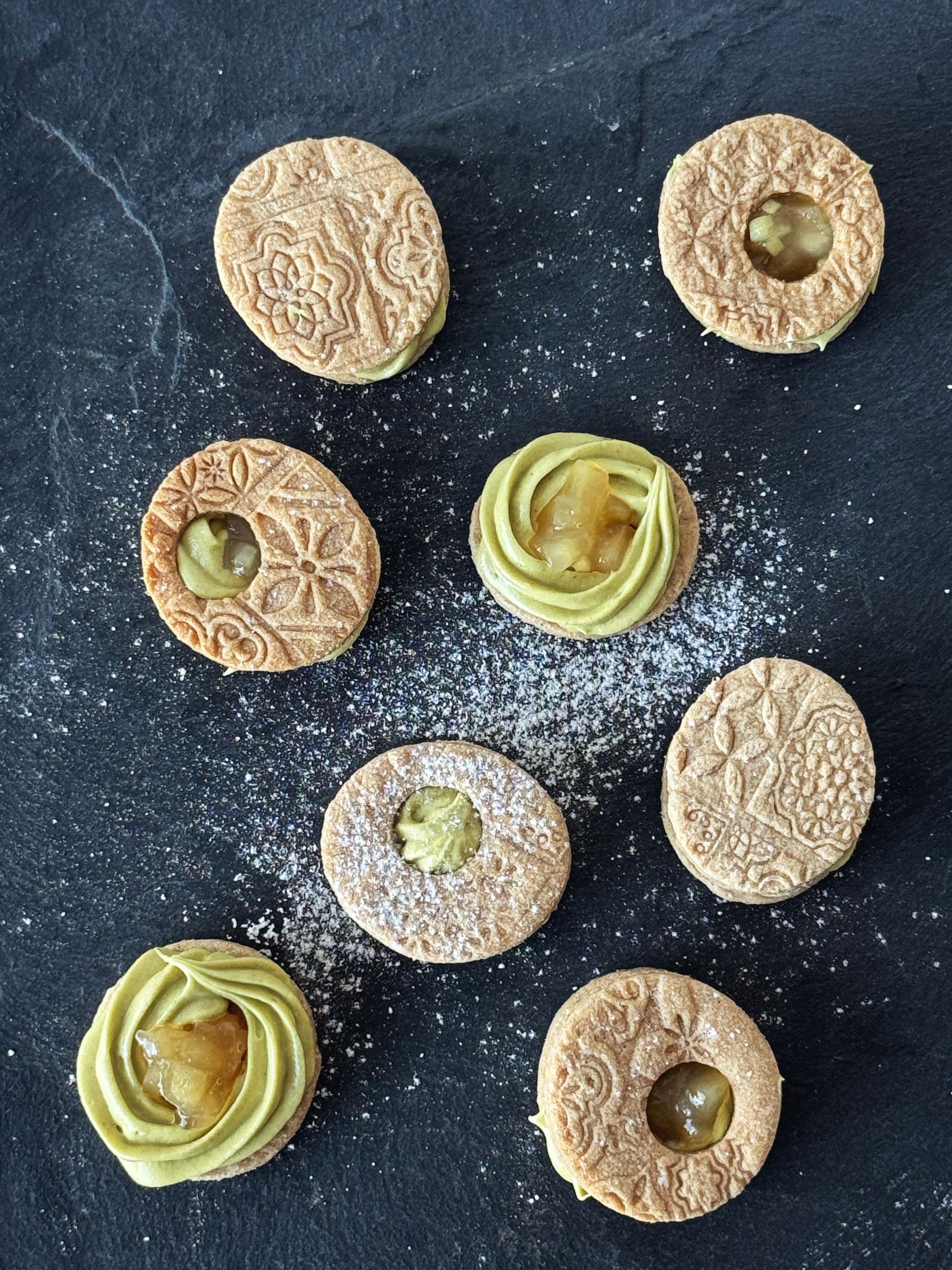 Apple Pistachio Cream Cheese Sandwich Cookies : 10 Steps - Instructables