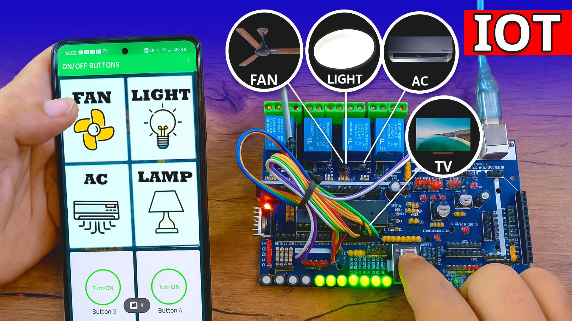 🔥 How to Make the Best IoT Project Using PIC16F877A | Bluetooth ...