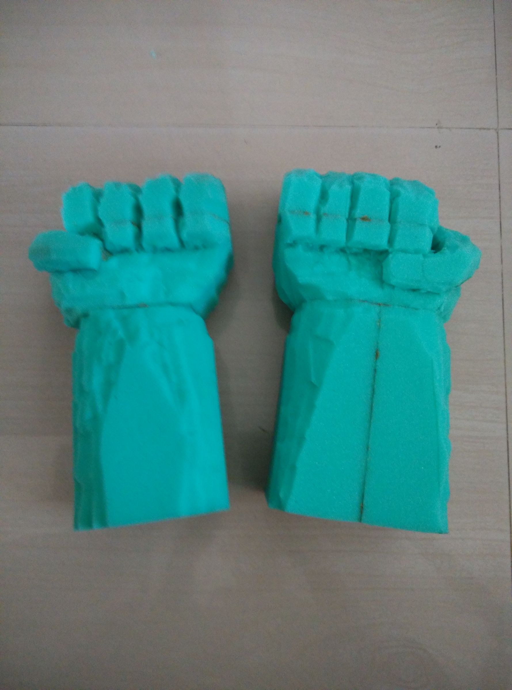 Make Hulk Smash Hand Gloves at Home : 6 Steps - Instructables