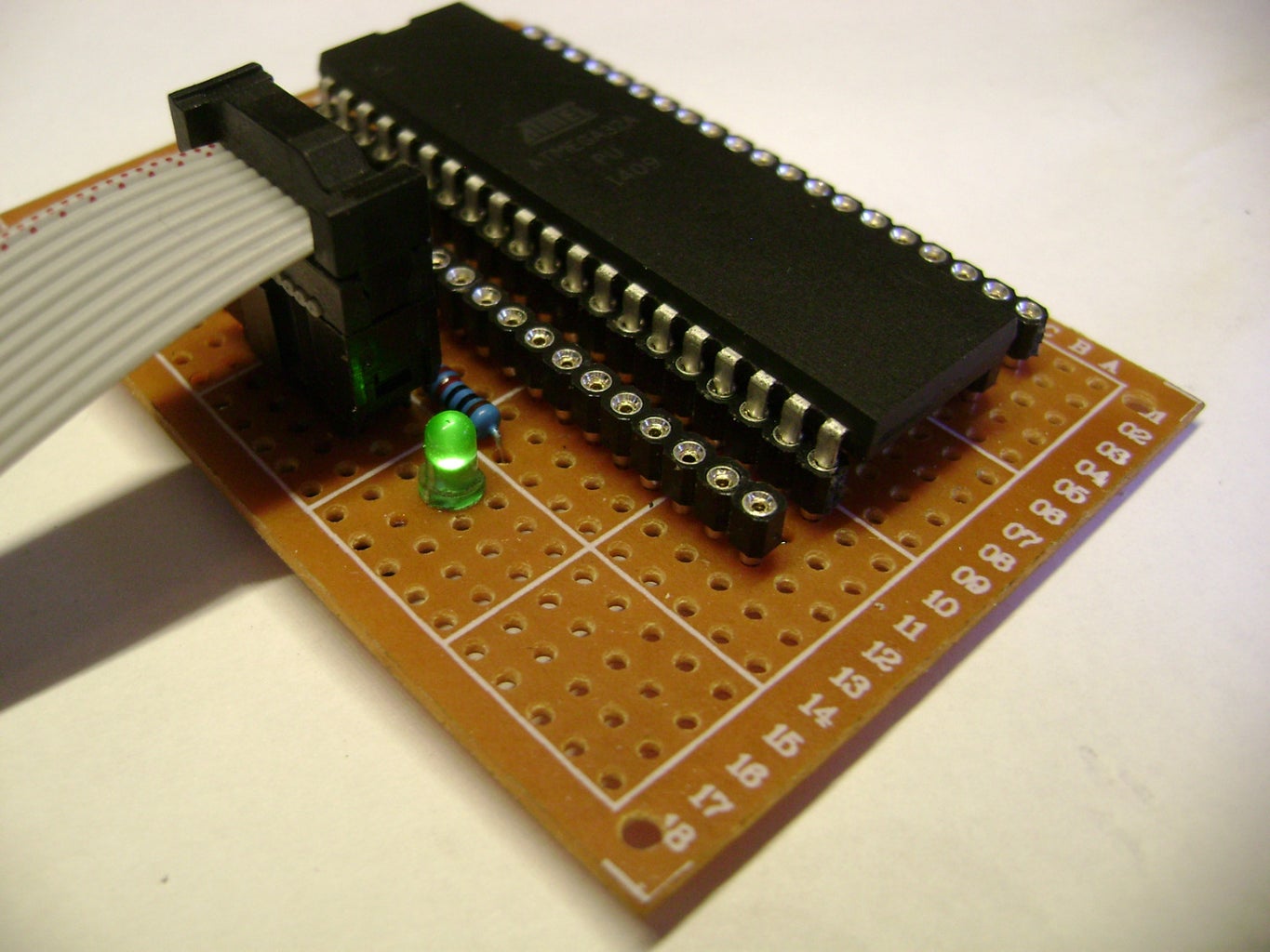 Diy Atmel Microcontroller Development Board 5 Steps With Pictures