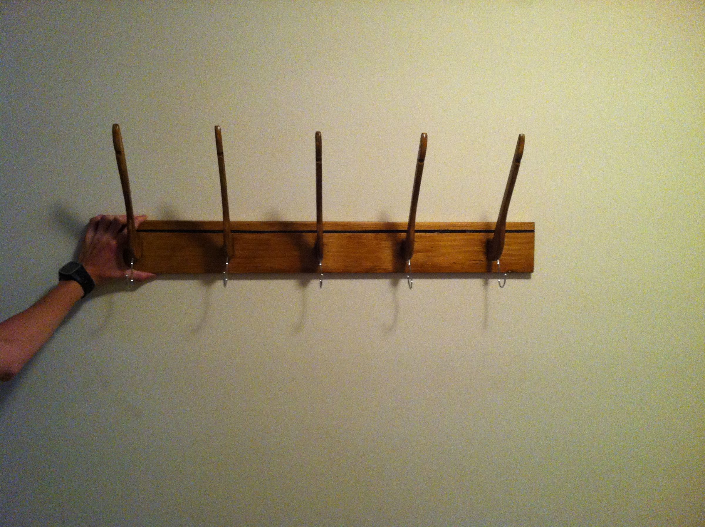 Repurposed Coat Hanger Rack : 11 Steps (with Pictures) - Instructables