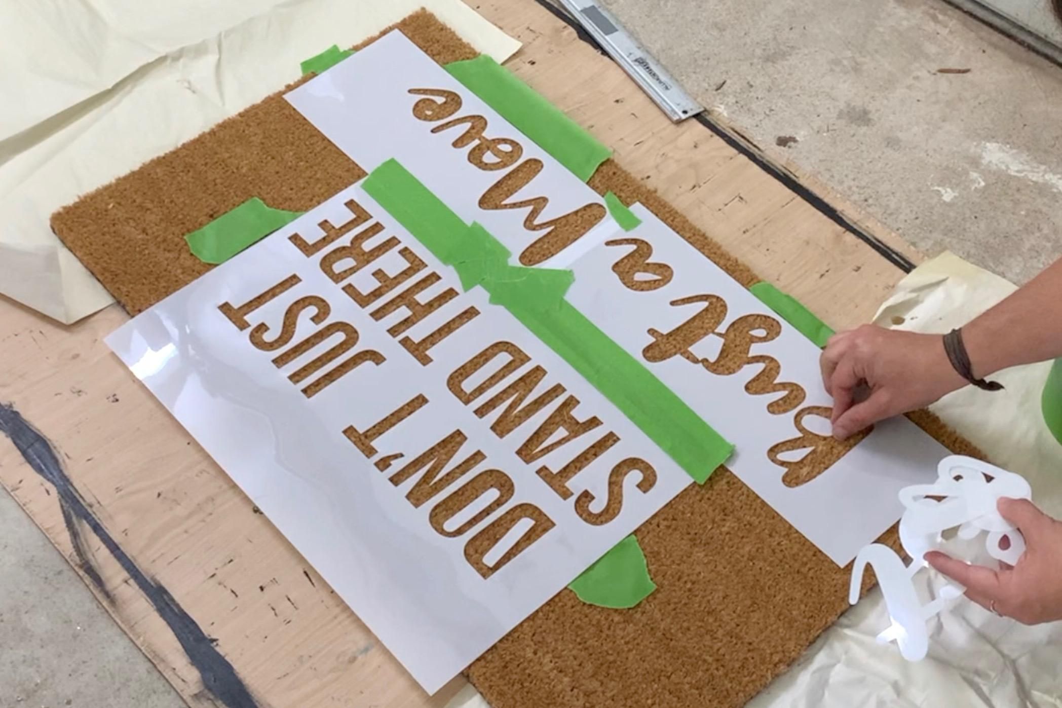 How to Make a Custom Doormat : 4 Steps (with Pictures) - Instructables