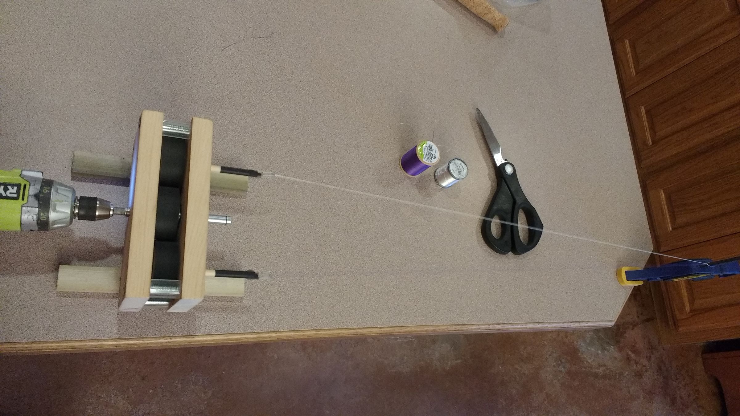 Wine Cork Fishing Rod Grip Made on a Metalworking Lathe : 9 Steps (with ...