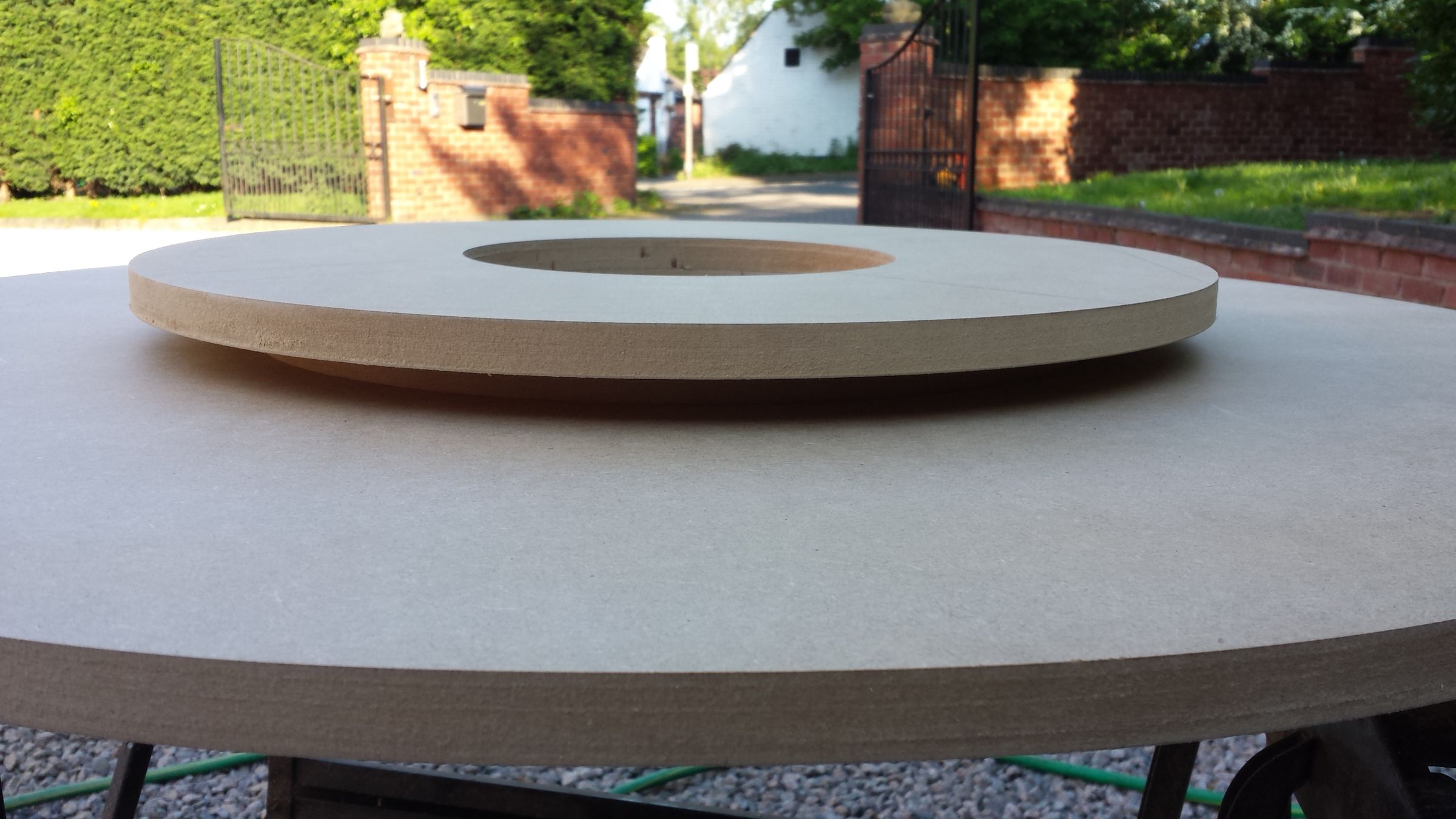 360 Rotating Platform With Fixed Central Platform : 8 Steps (with ...