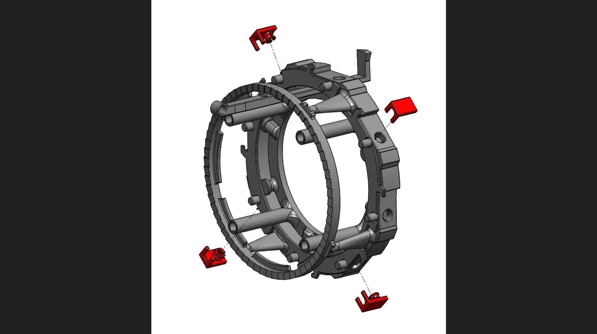 The Arcus - Fully 3D Printed Rubber Band Gatling Gun : 33 Steps (with ...