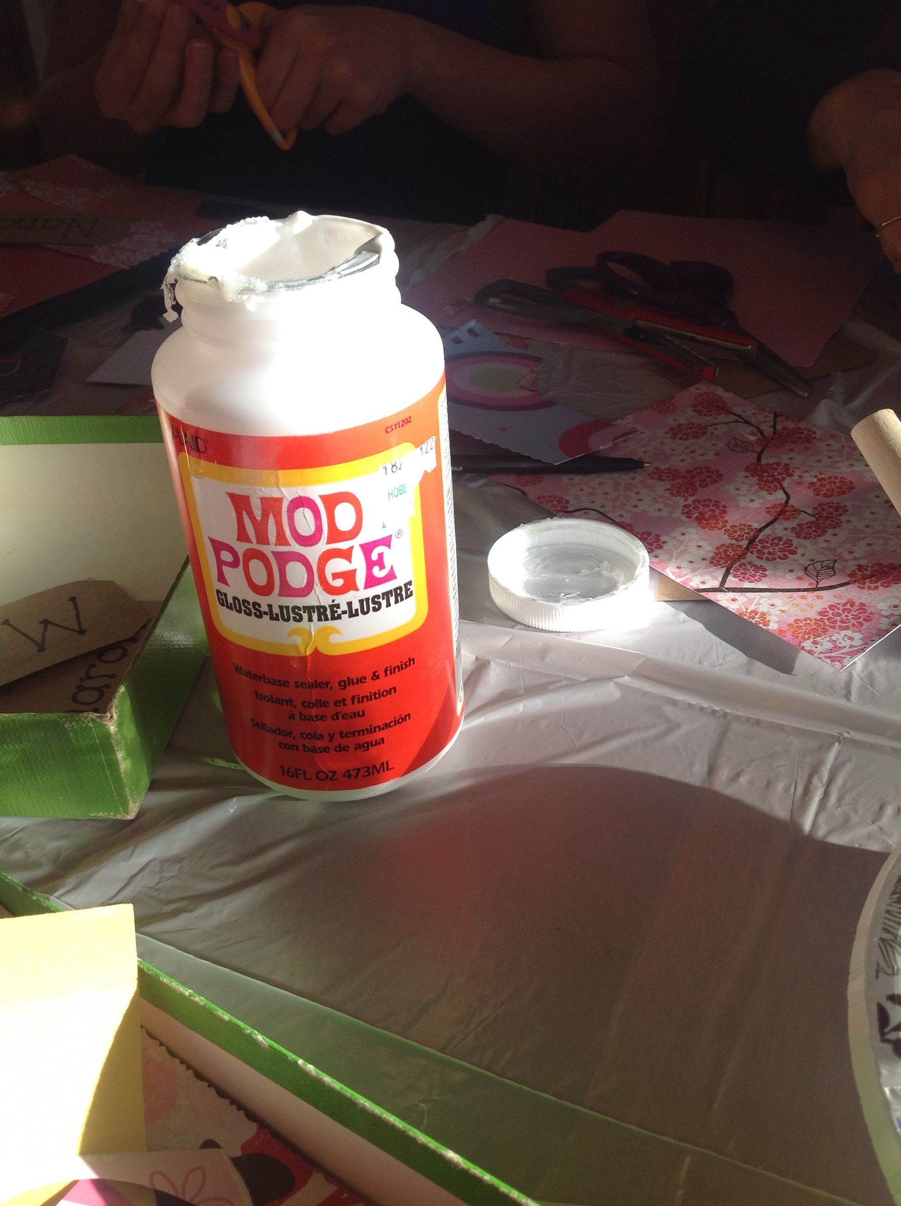 Mod Podge Notebook : 5 Steps - Instructables
