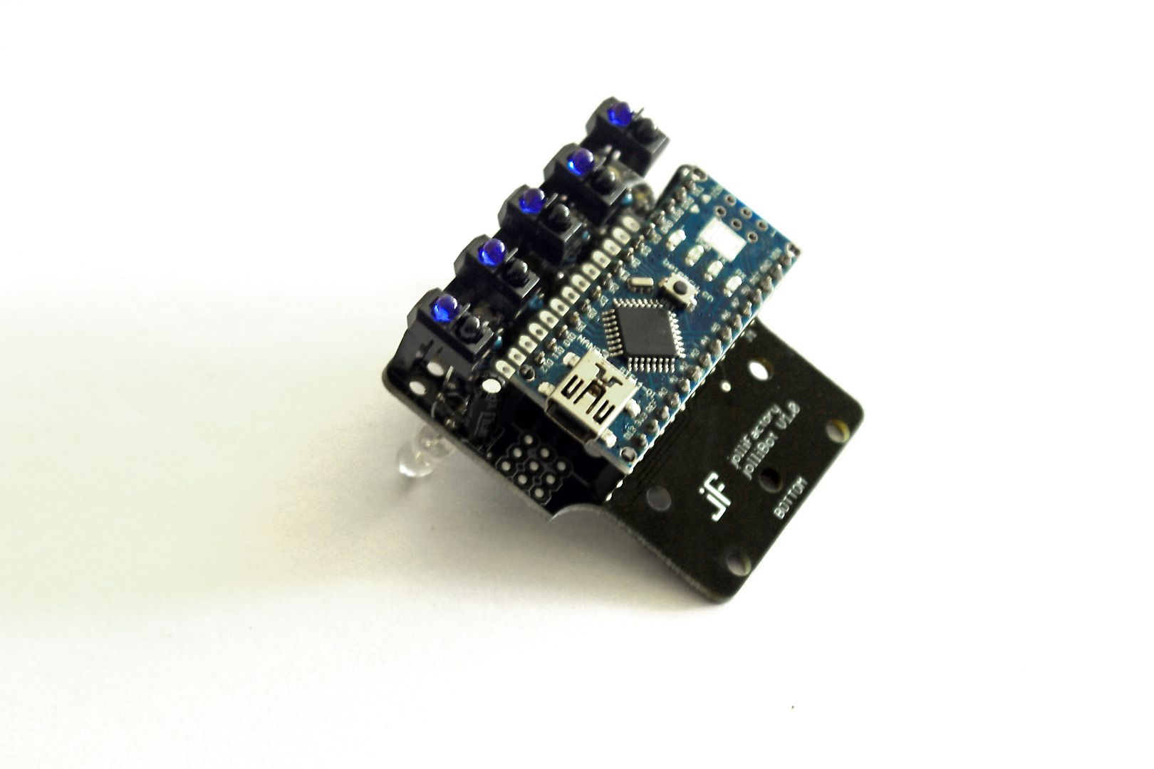 Arduino Based Desktop Line Follower - JolliBot : 6 Steps (with Pictures ...