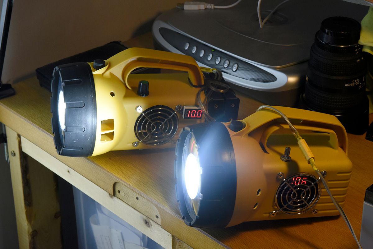 My 100W LED Flashlight Version. : 5 Steps (with Pictures) - Instructables