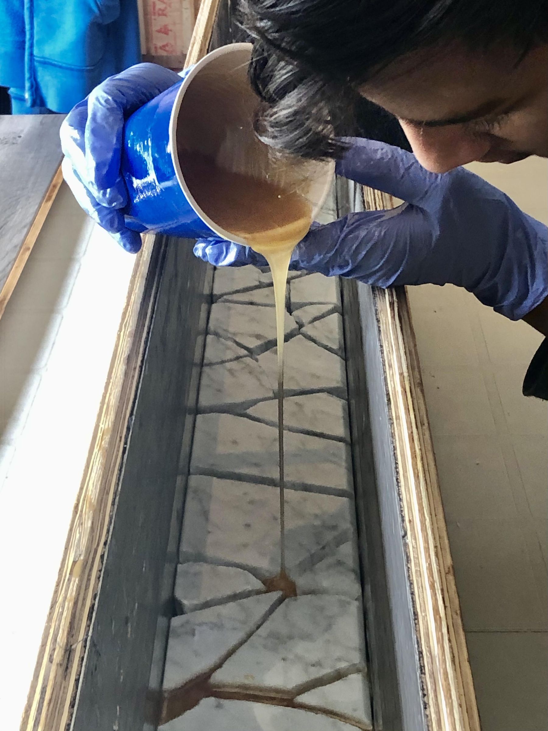 Stormy Marble Repair With Gold! : 16 Steps (with Pictures) - Instructables