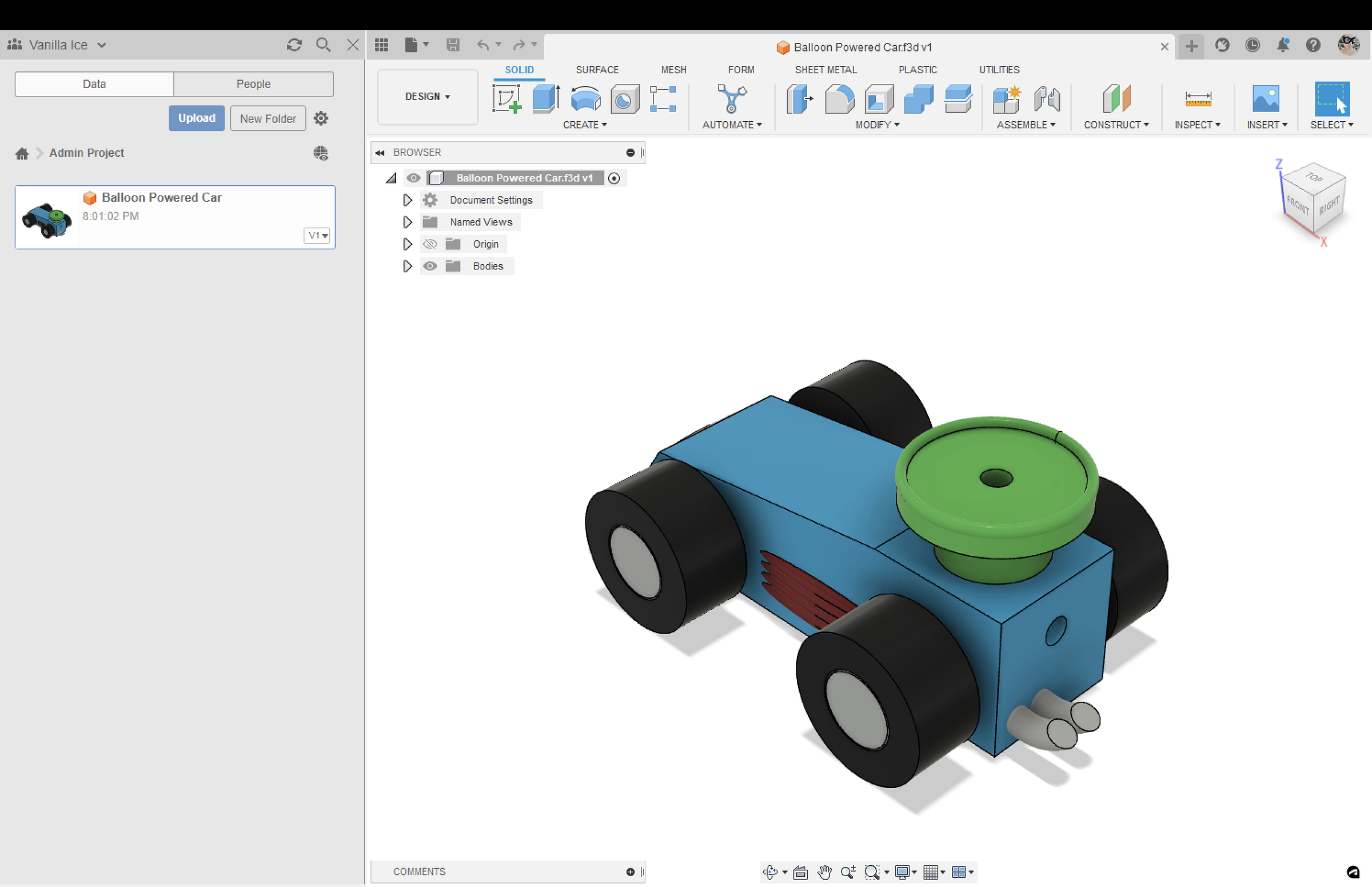 Send Your Tinkercad Design to Fusion 360 : 9 Steps (with Pictures ...
