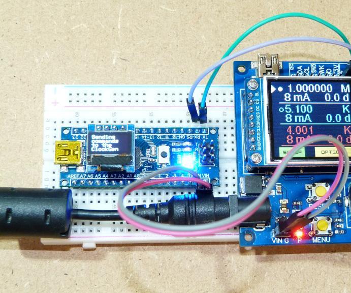 Serial Communication Uart Between An Arduino Board And The Clock 7848