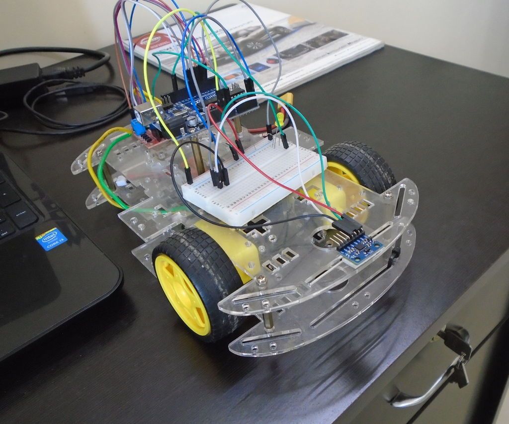 Simple MPU6050 IMU + Arduino GYRO Bot : 4 Steps - Instructables