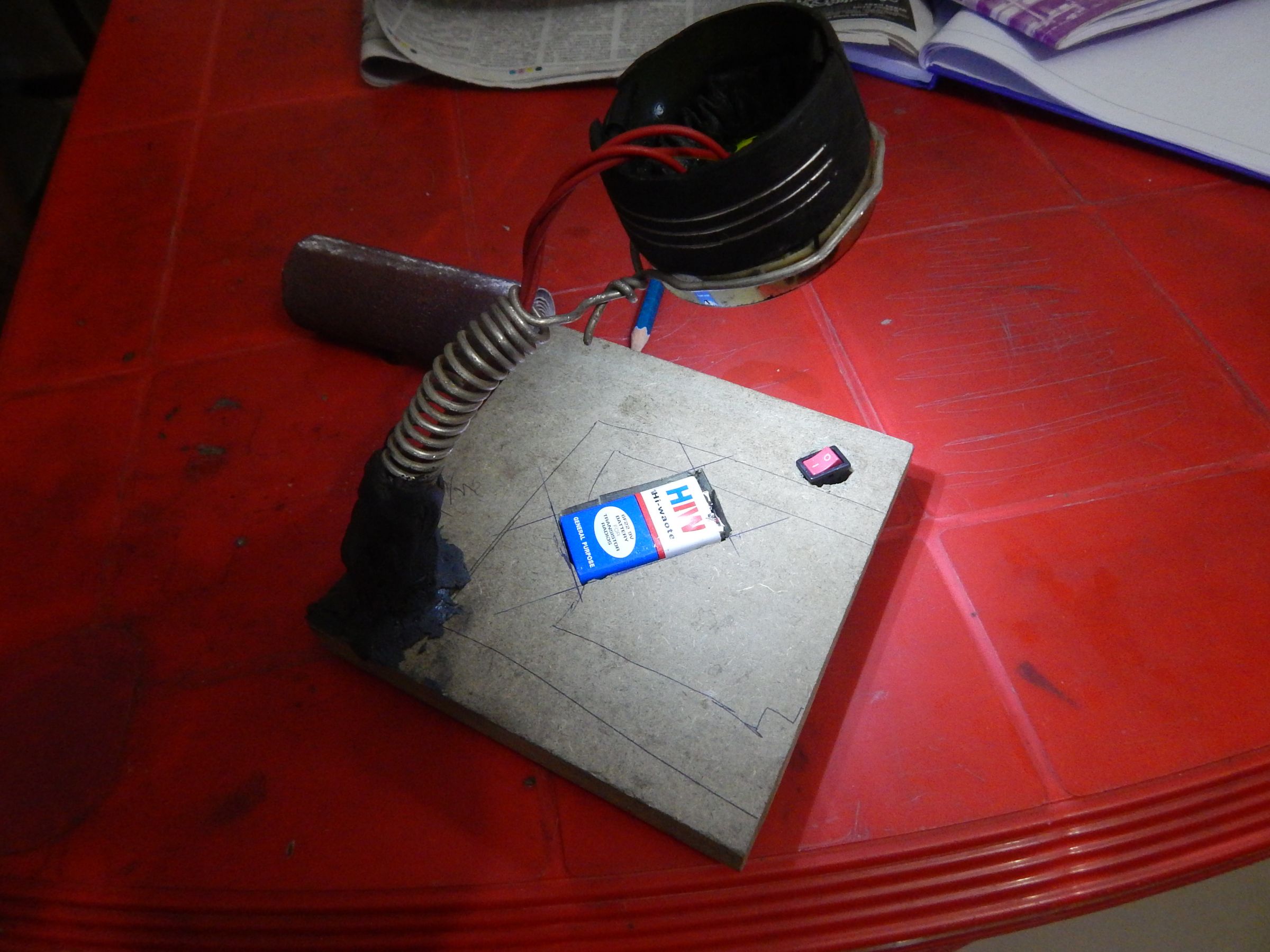 LED Night Lamp From Recycled Torch : 9 Steps - Instructables