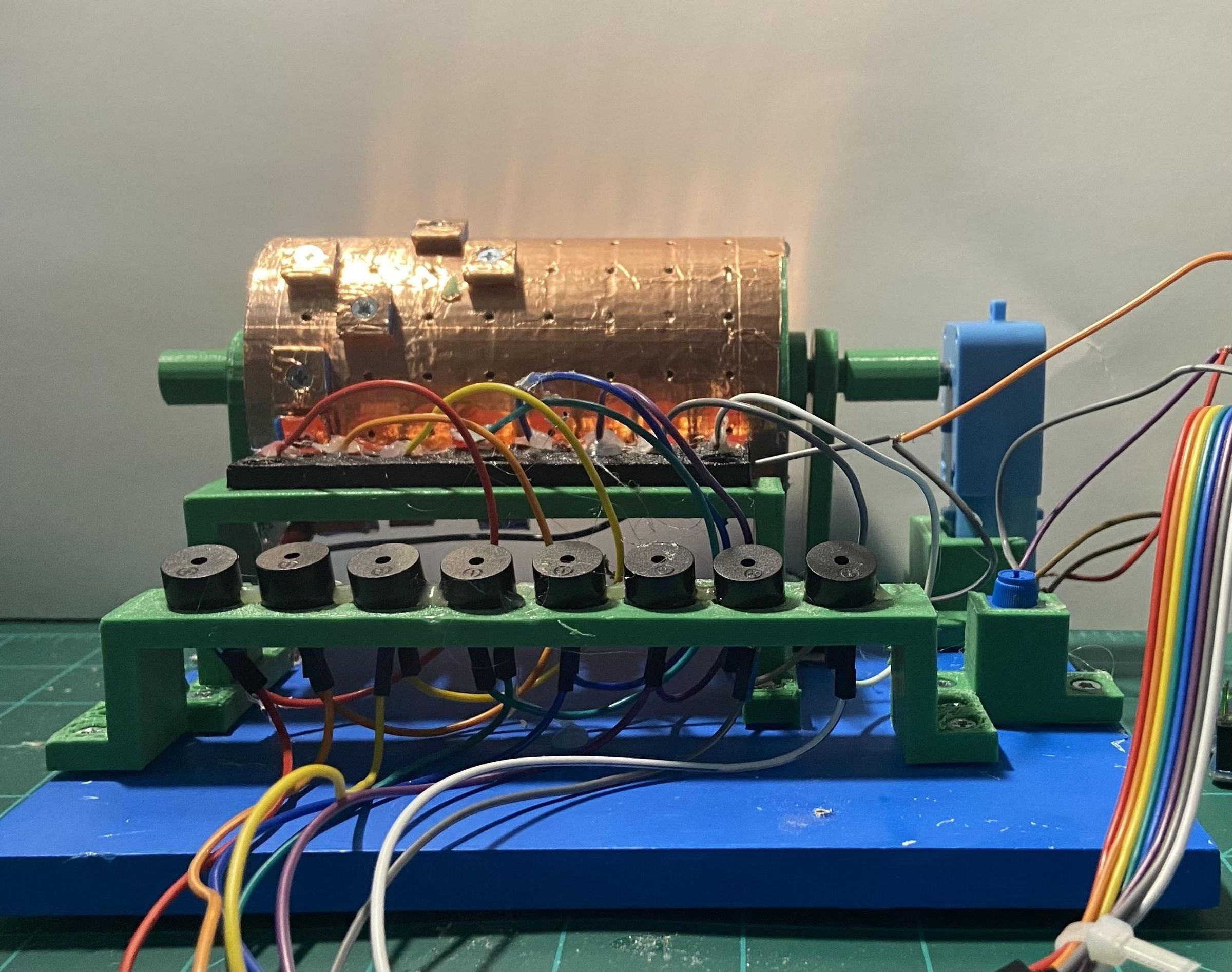 Programmable Electric Music Box - Tinkercad