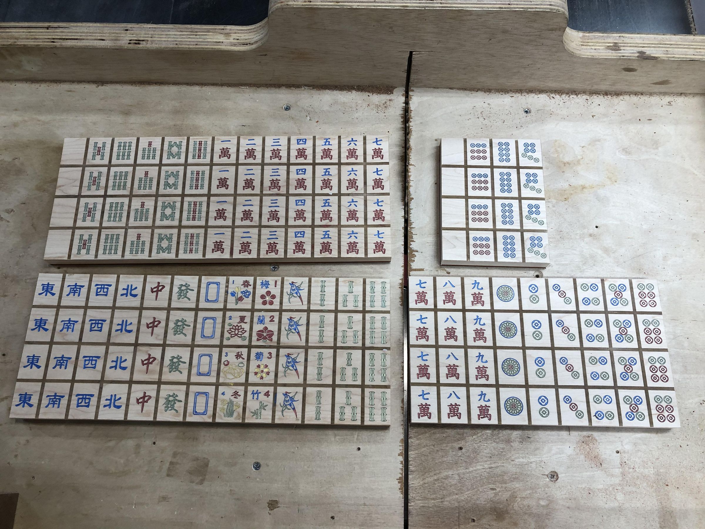 Wooden Mahjong Set : 11 Steps (with Pictures) - Instructables