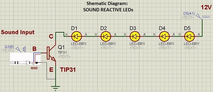 Bass(sound) Reactive LEDs : 4 Steps - Instructables