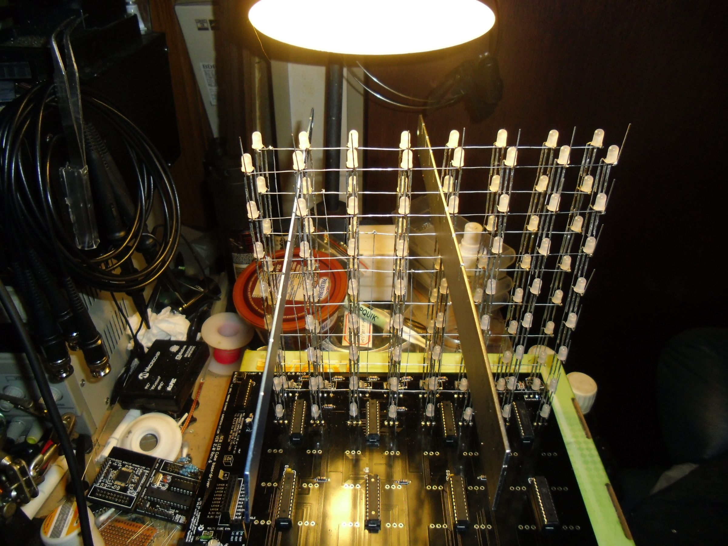 8X8X8 3D RGB LED Cube : 18 Steps (with Pictures) - Instructables