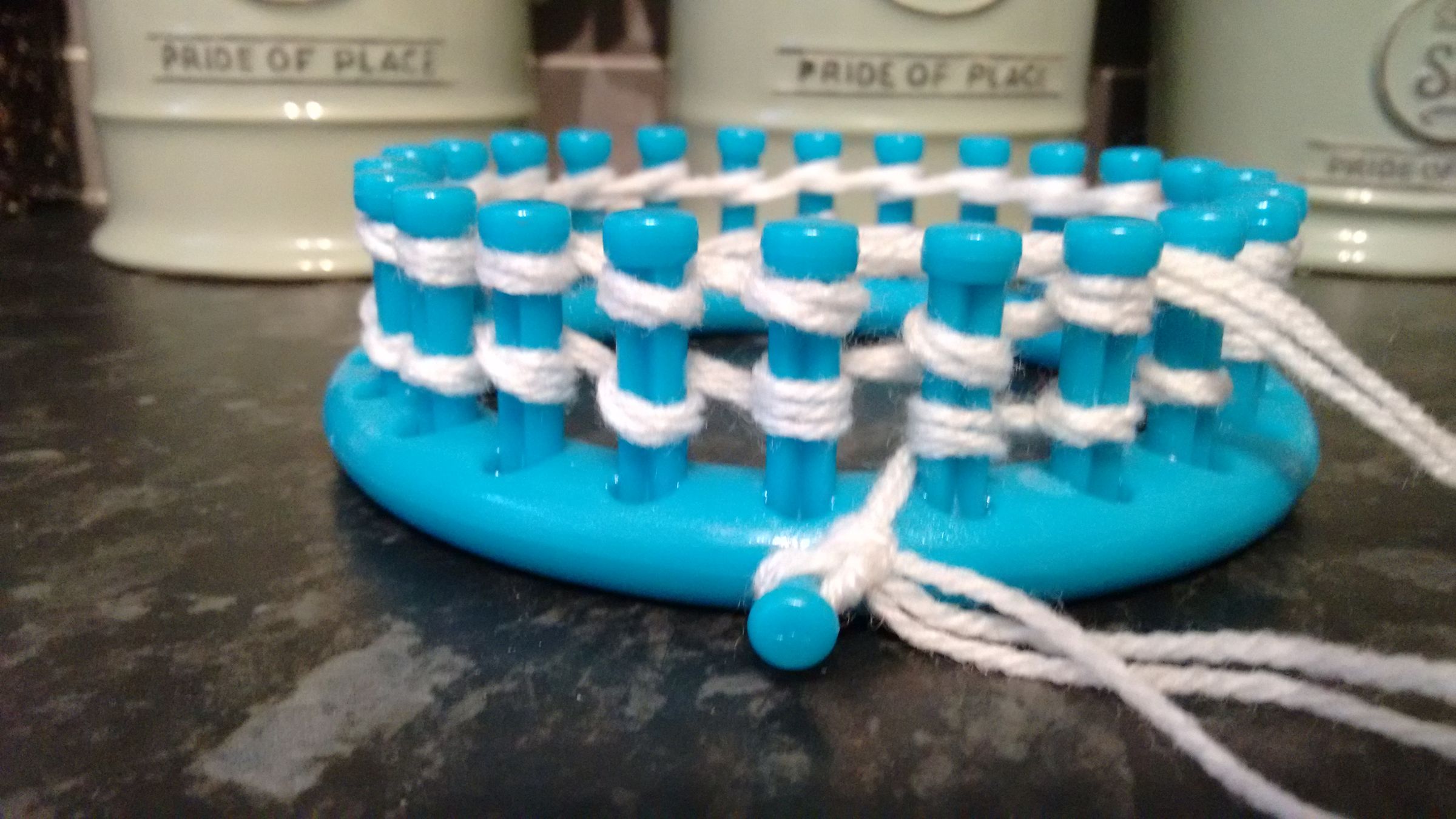 Chunky Loom Knitted Hat - Using Only Double Knit Yarn : 11 Steps (with ...