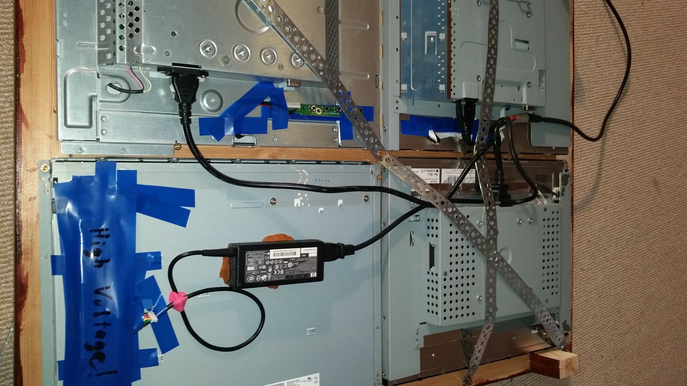 Window-like Lamp From Old Computer Monitors : 8 Steps (with Pictures ...