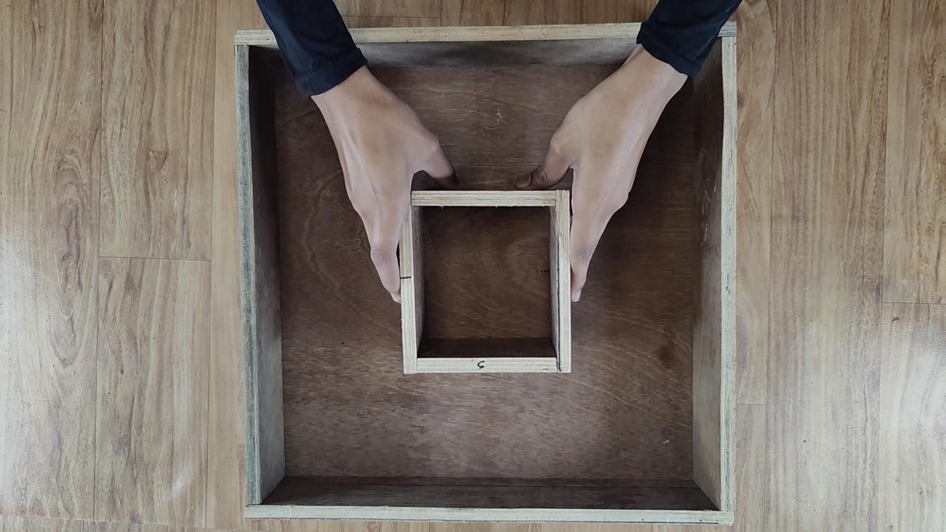 Handmade Large Wooden Wall or Table Clock, Botanical Wall Art, Unique ...