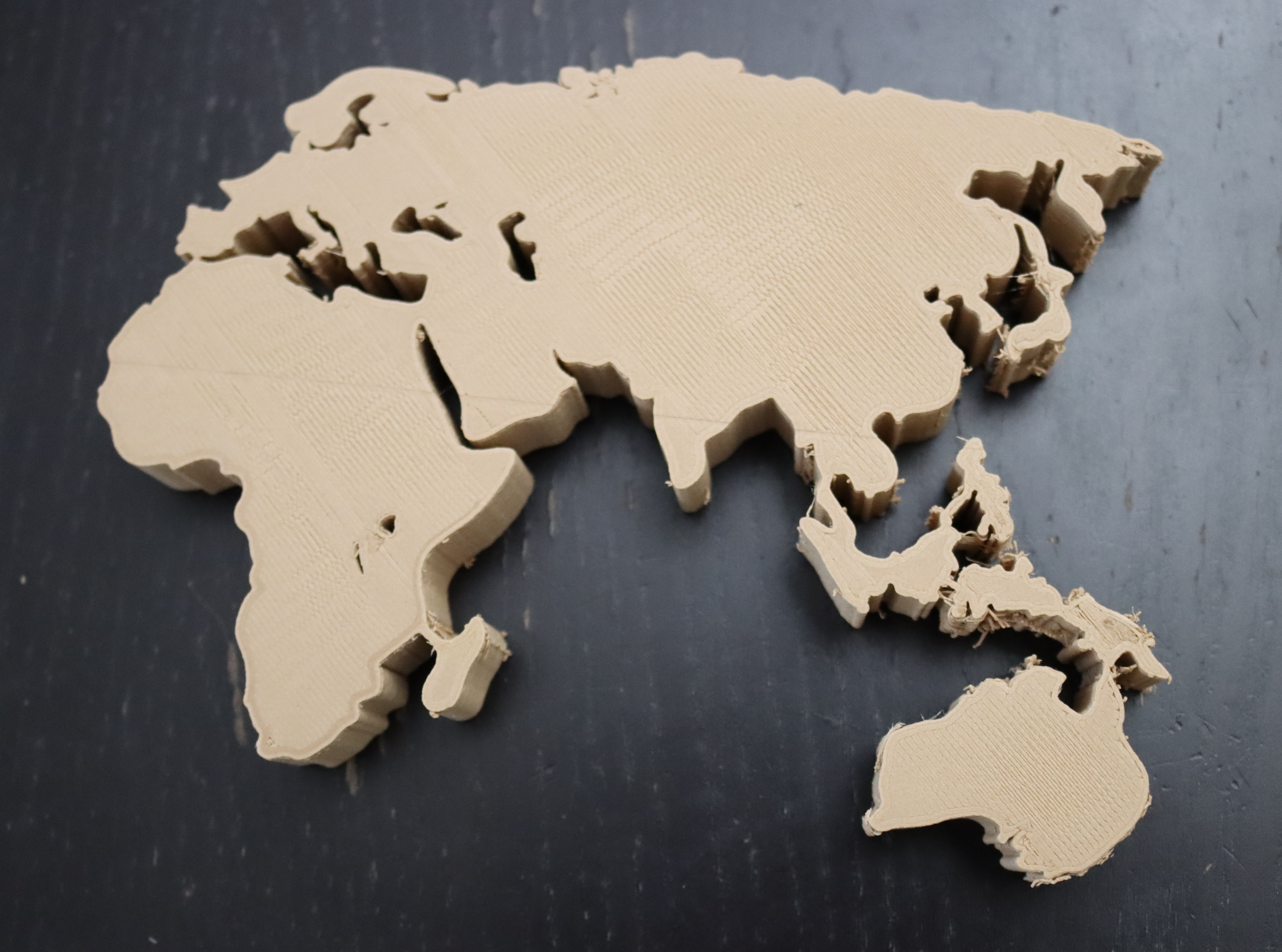3D Printed World Map Wall Art (Made in Fusion 360) : 19 Steps (with ...