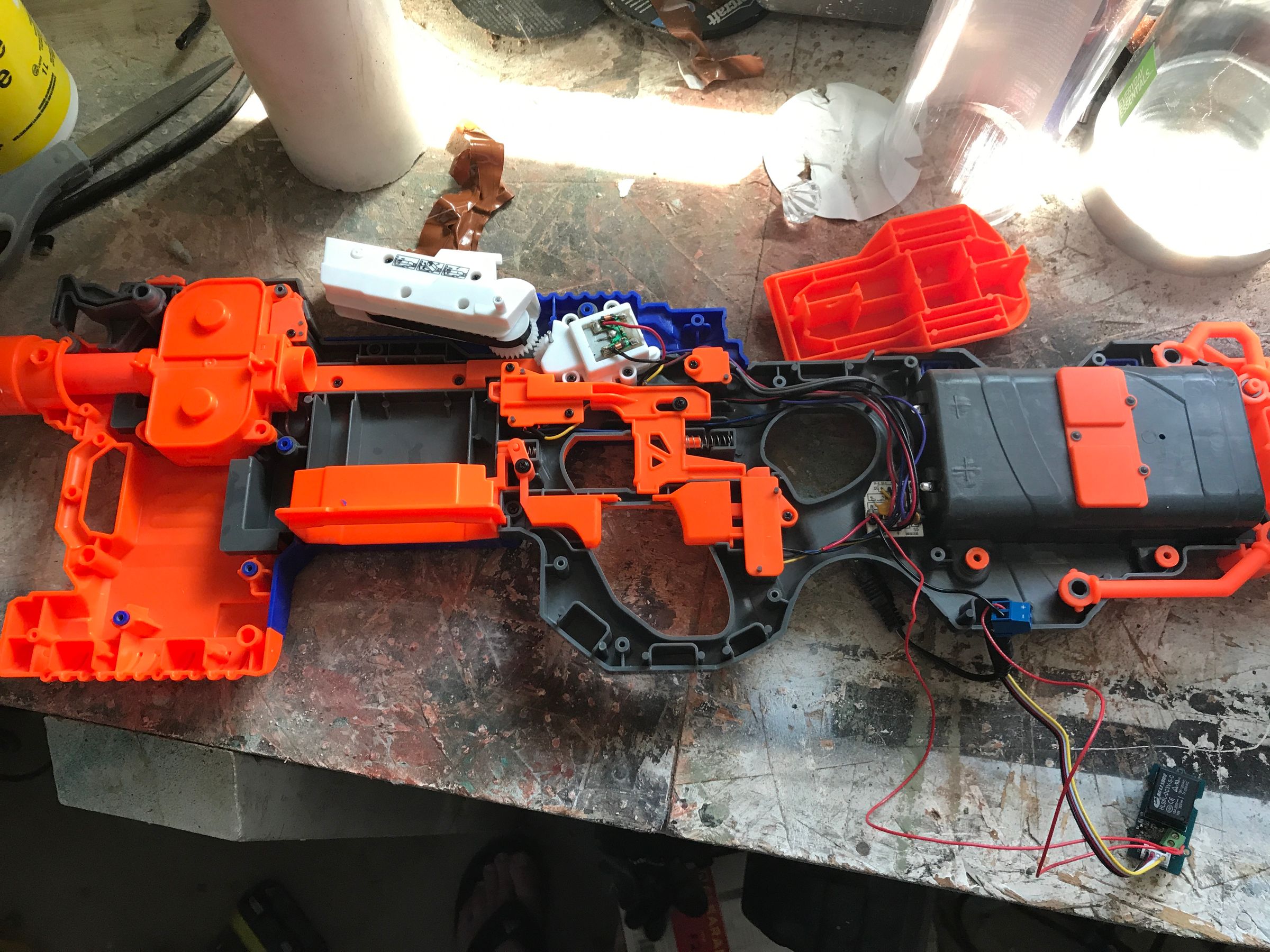 Simple Arduino Autofire Nerf Gun : 8 Steps - Instructables