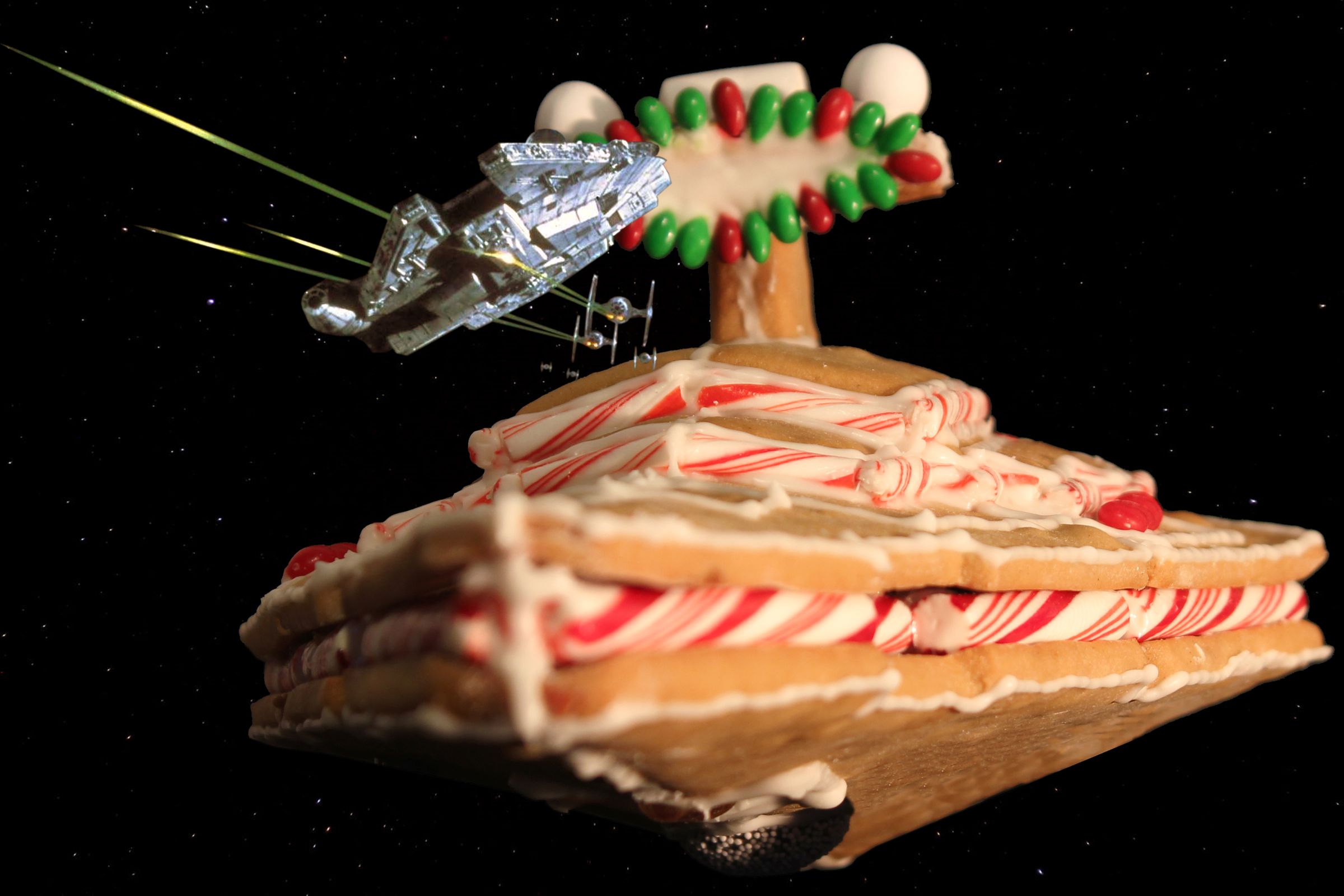 Gingerbread Star Destroyer : 8 Steps (with Pictures) - Instructables