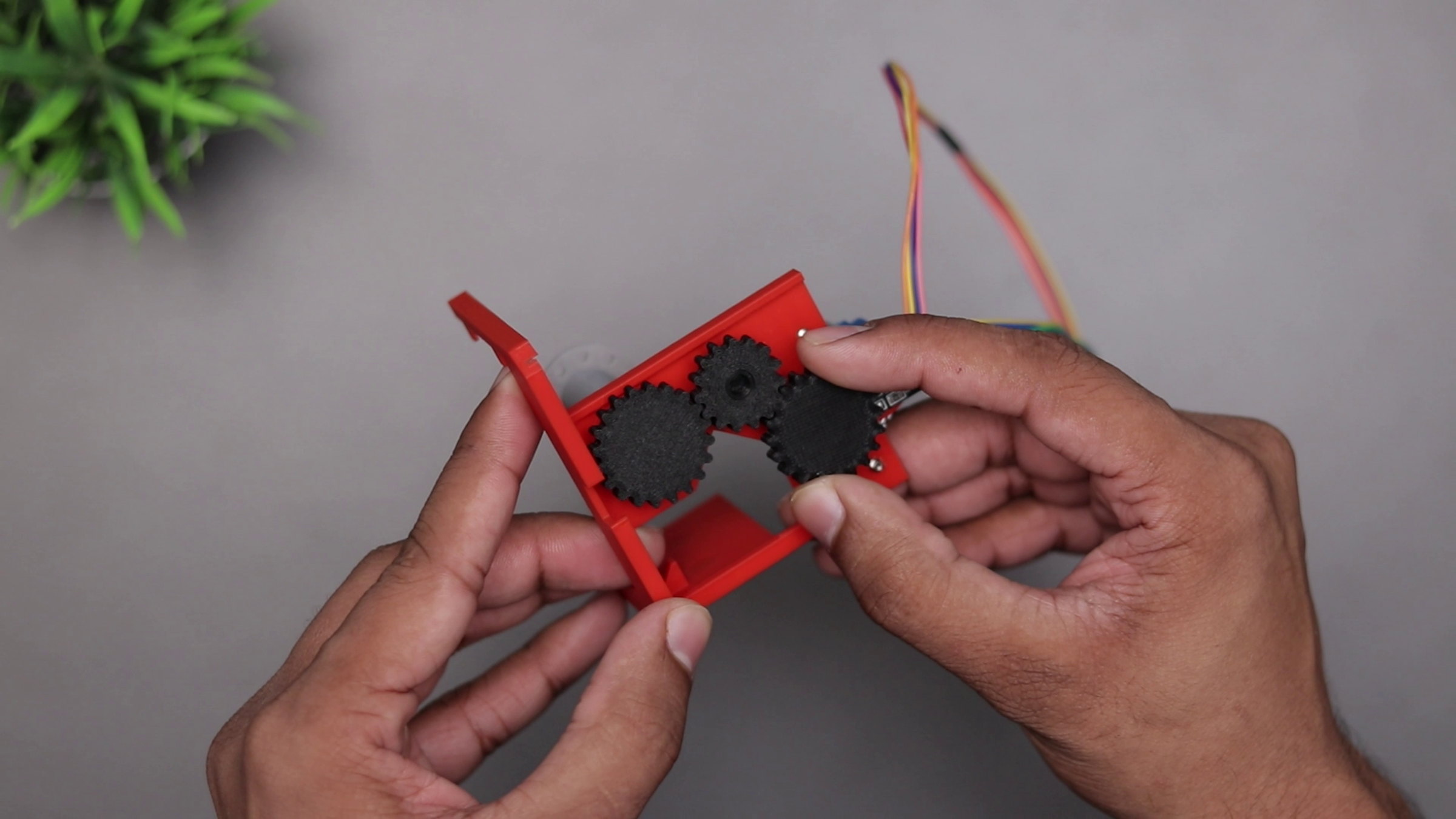 Making a Split Flat Display Clock - 3D Printed | Arduino : 16 Steps ...
