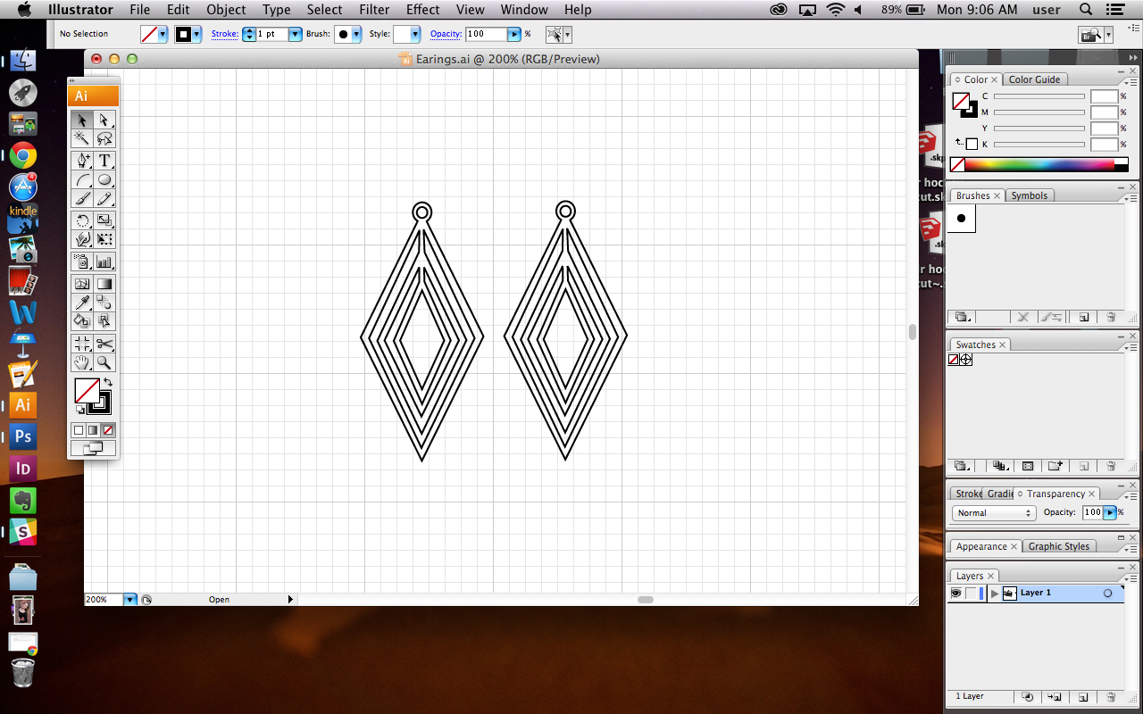 Laser Cut Earrings : 3 Steps (with Pictures) - Instructables