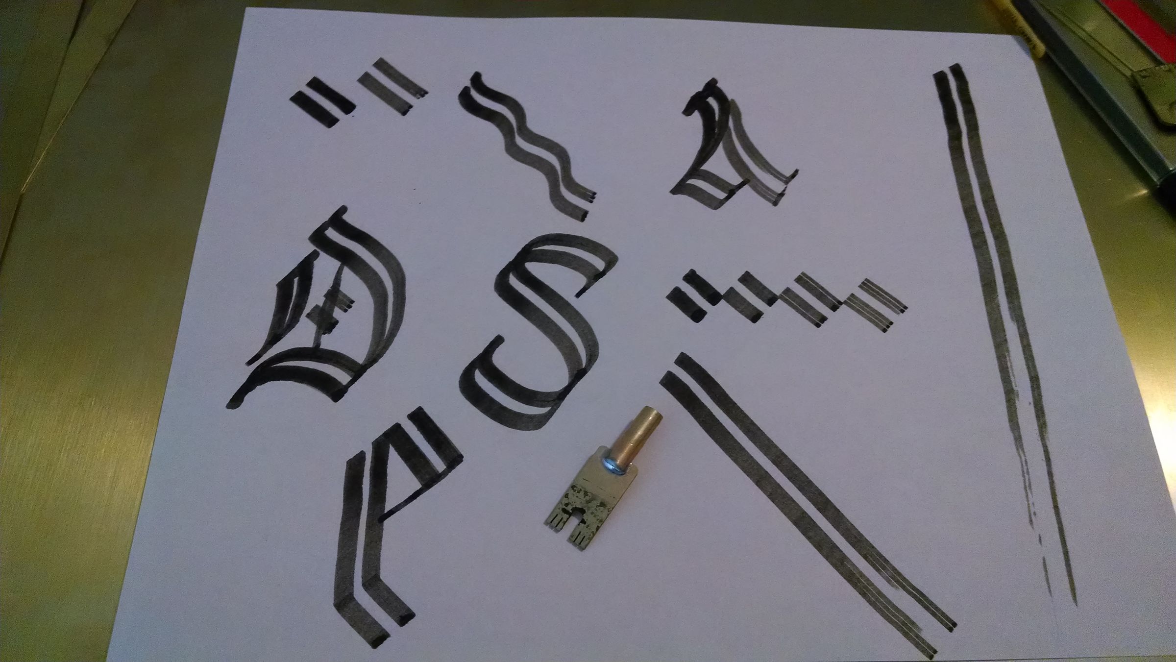 DIY Calligraphy Nibs : 8 Steps (with Pictures) - Instructables