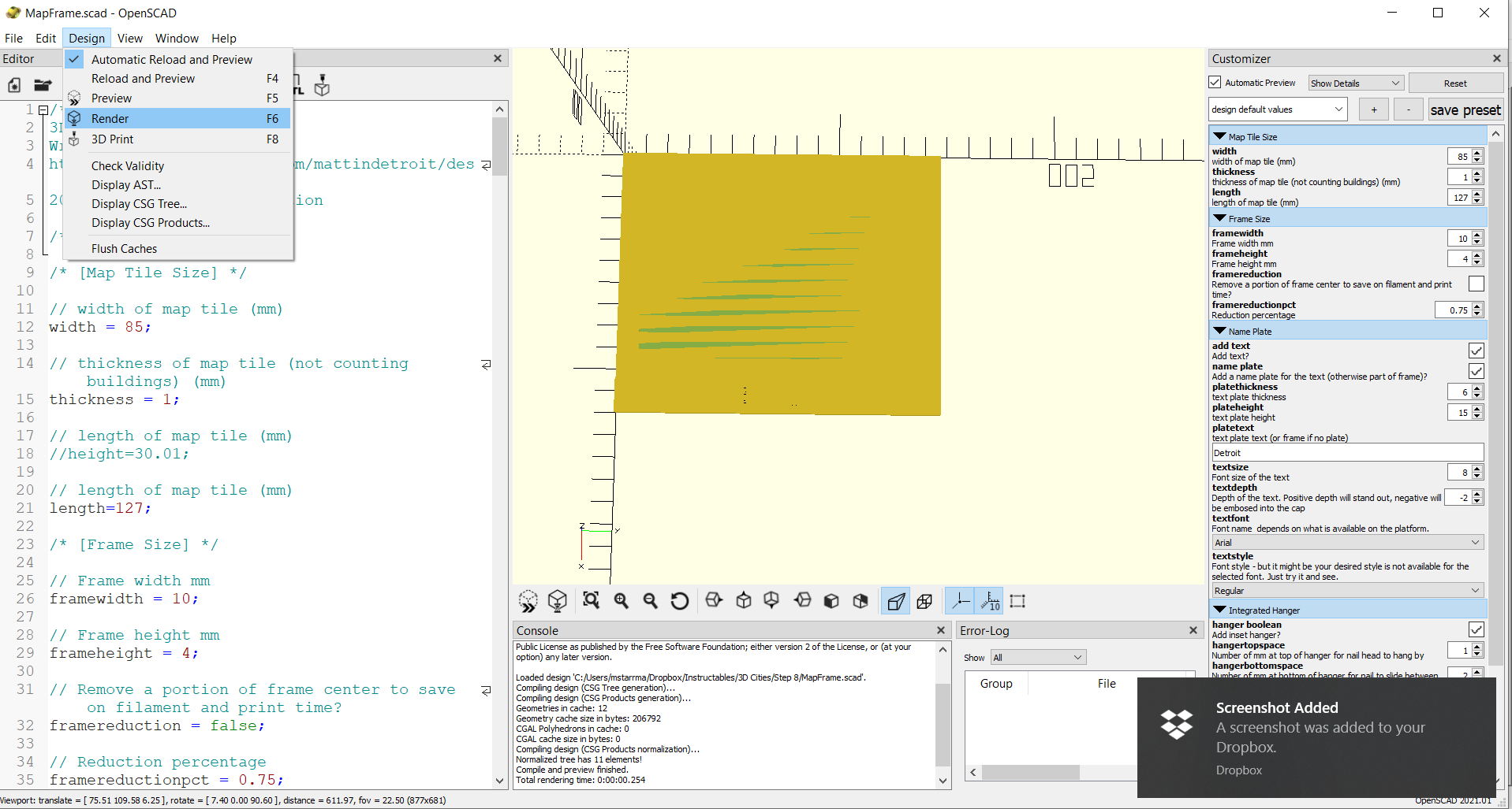 3D Printable City Maps : 9 Steps (with Pictures) - Instructables
