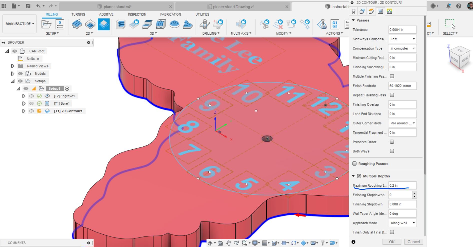 Make a Clock With Fusion 360 and a CNC Machine : 10 Steps (with ...