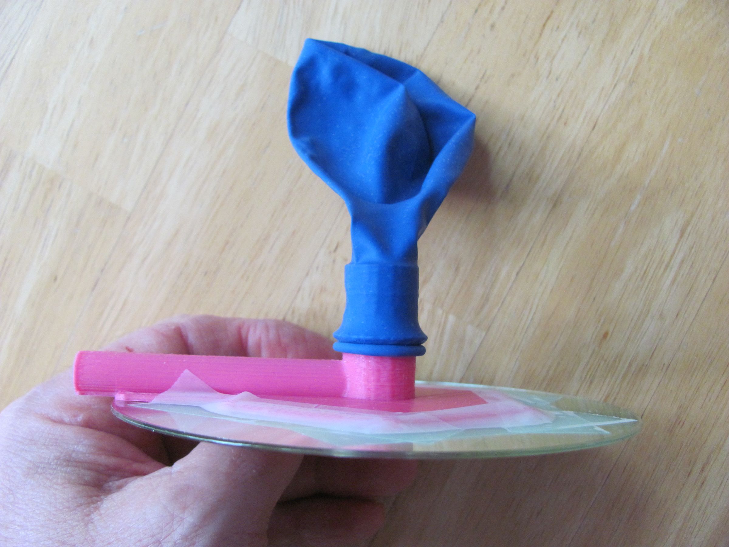 Balloon Powered Hovercraft : 3 Steps (with Pictures) - Instructables