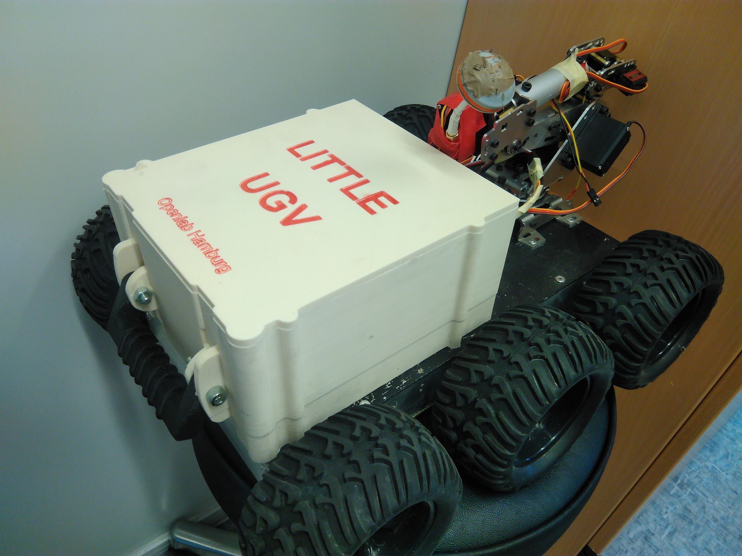 Remote Controlled 6WD All Terrain Robot : 10 Steps (with Pictures ...