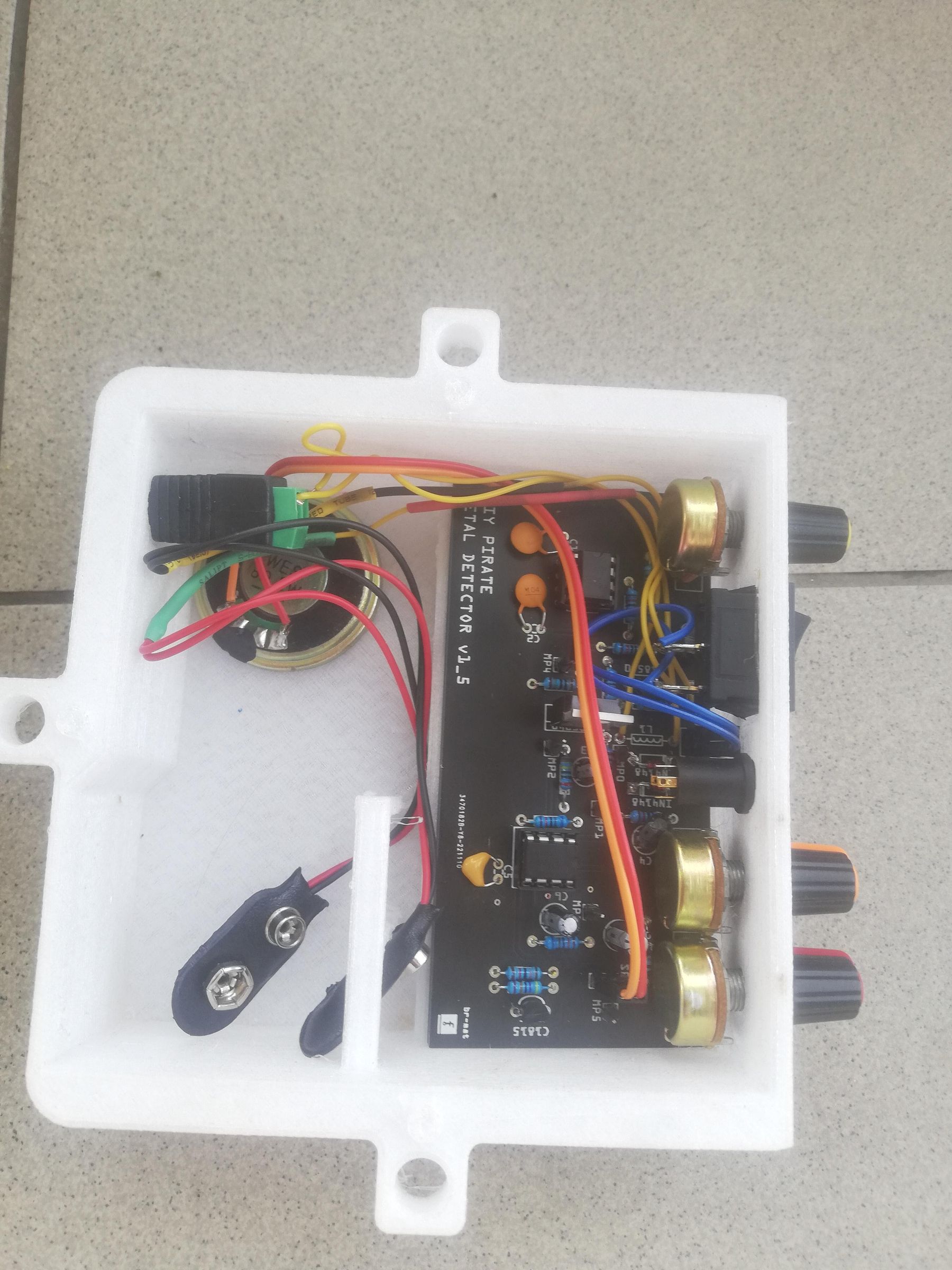 DIY Pirate Metal Detector | Almost Fully 3d Printable : 13 Steps (with ...