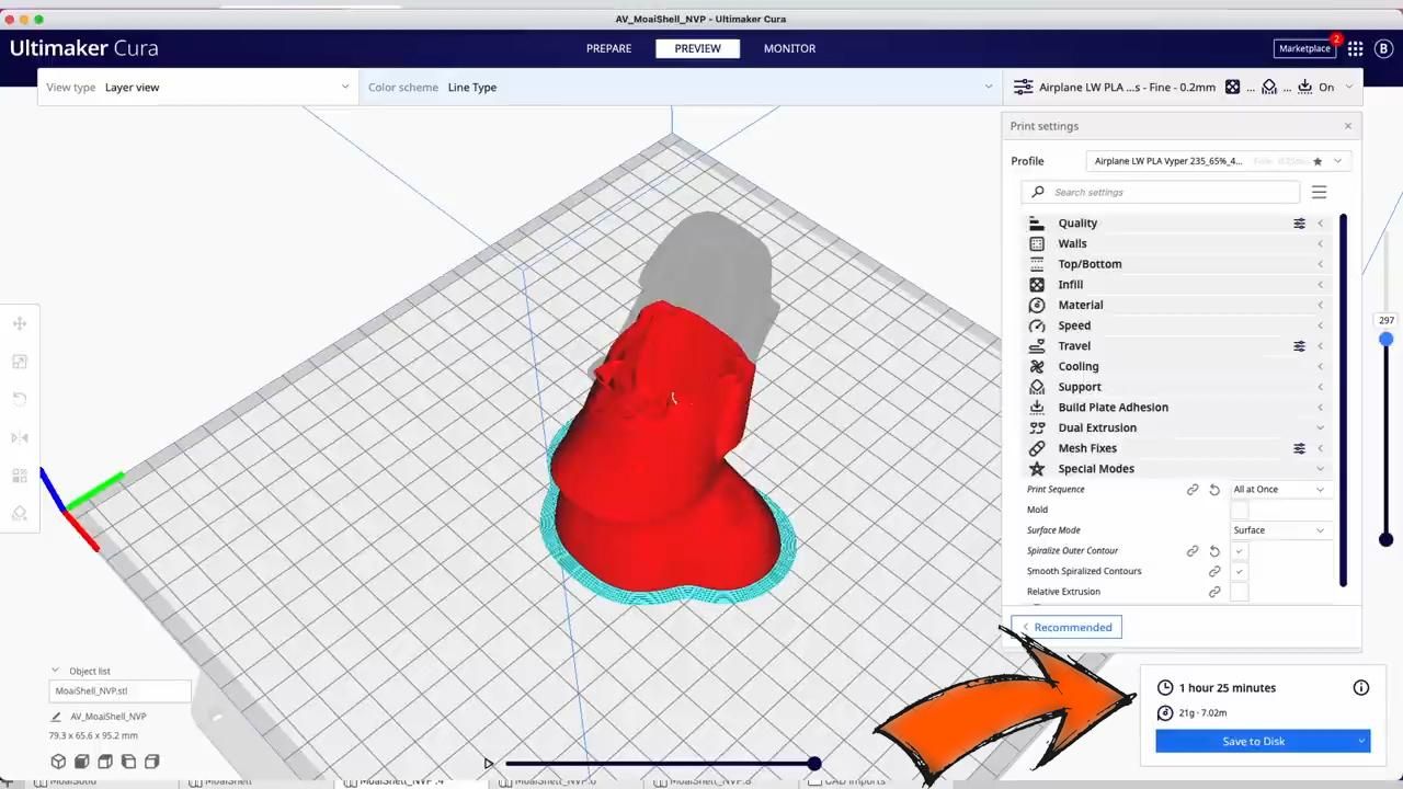 Cut 3D Print Times in Half With Negative Volume Printing : 3 Steps ...