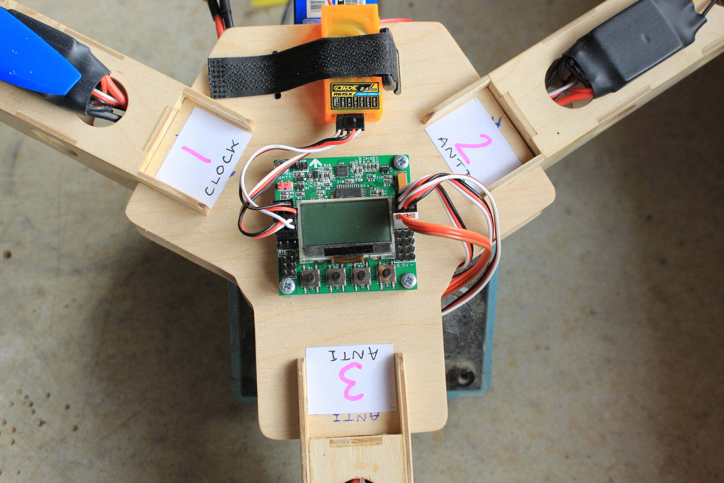 Simple Plywood Tricopter. : 6 Steps (with Pictures) - Instructables