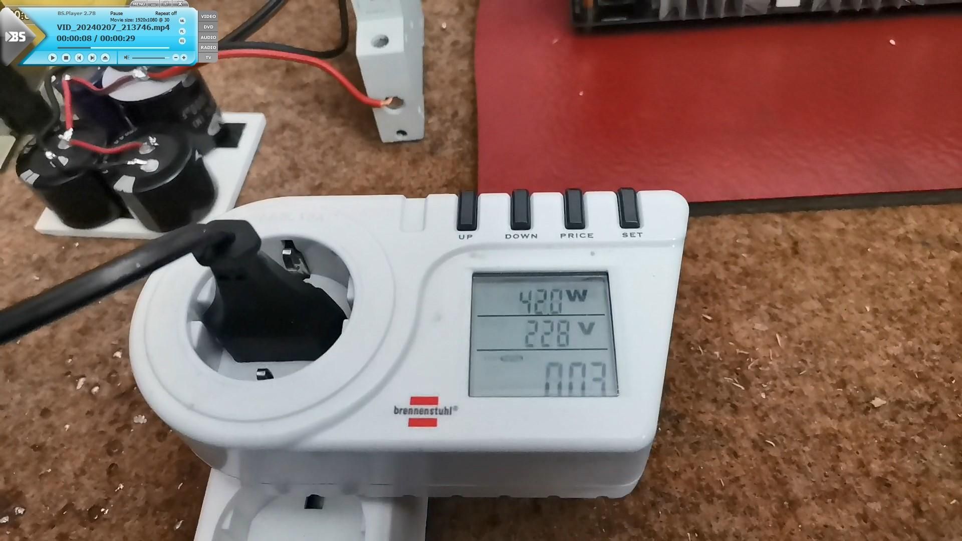 Testing 2500W Large Induction Heater : 5 Steps (with Pictures ...