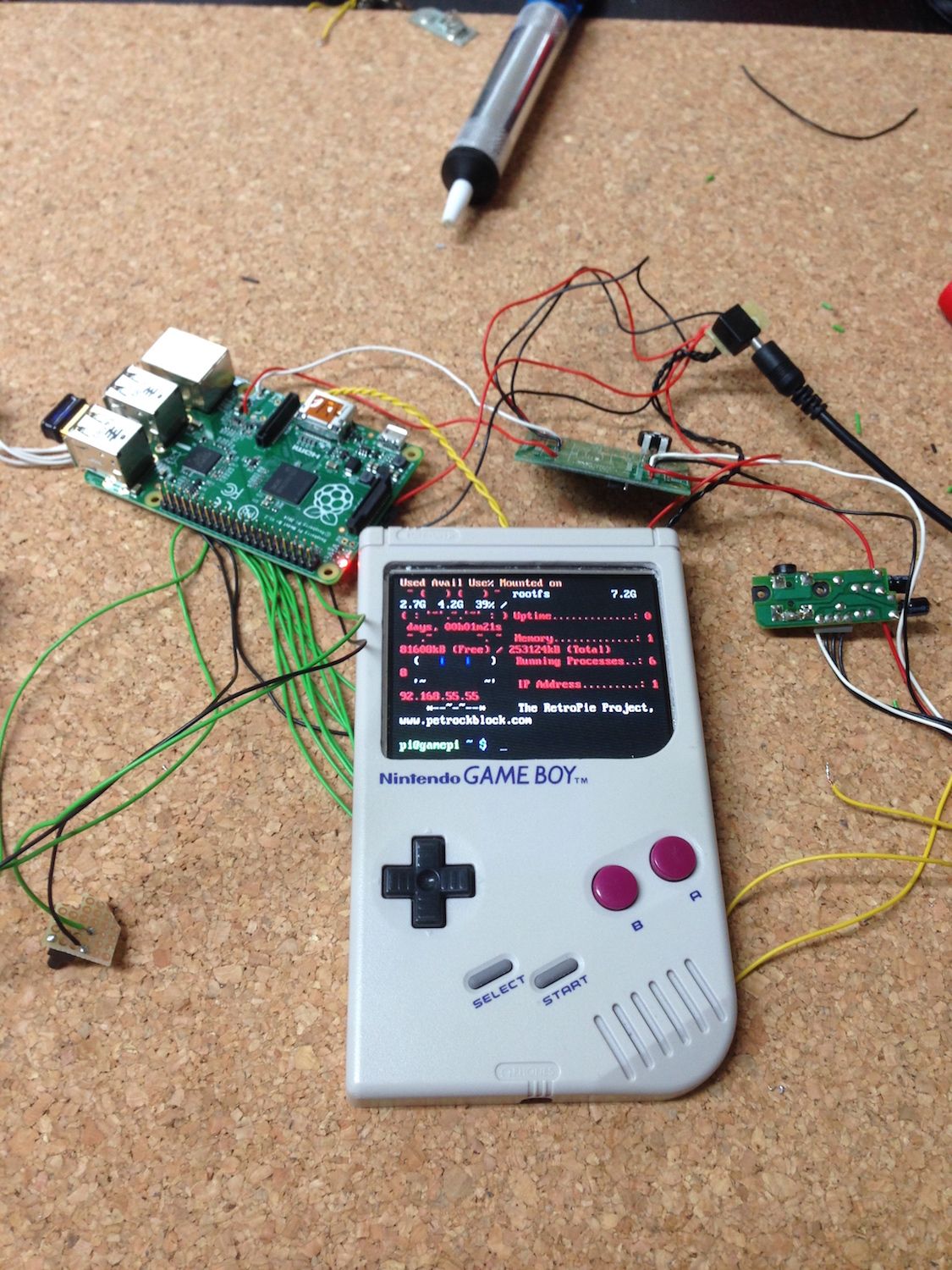 RaspiBoy, Raspberry Pi Gameboy, SuperPiBoy: a RaspberryPi Inside a Gameboy : 9 Steps - Instructables