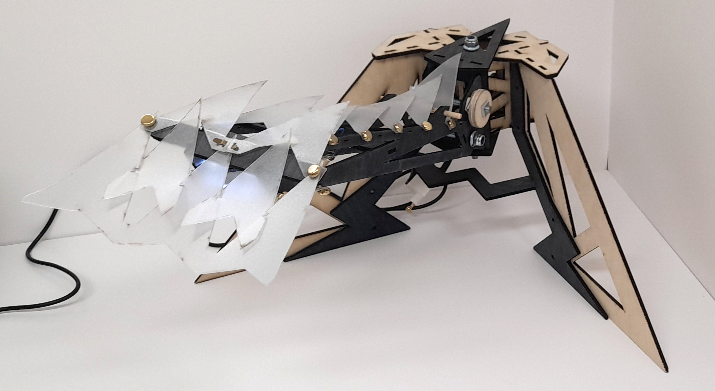 Modern Space-Saving Desk Lamp (laser Cut) : 9 Steps (with Pictures ...