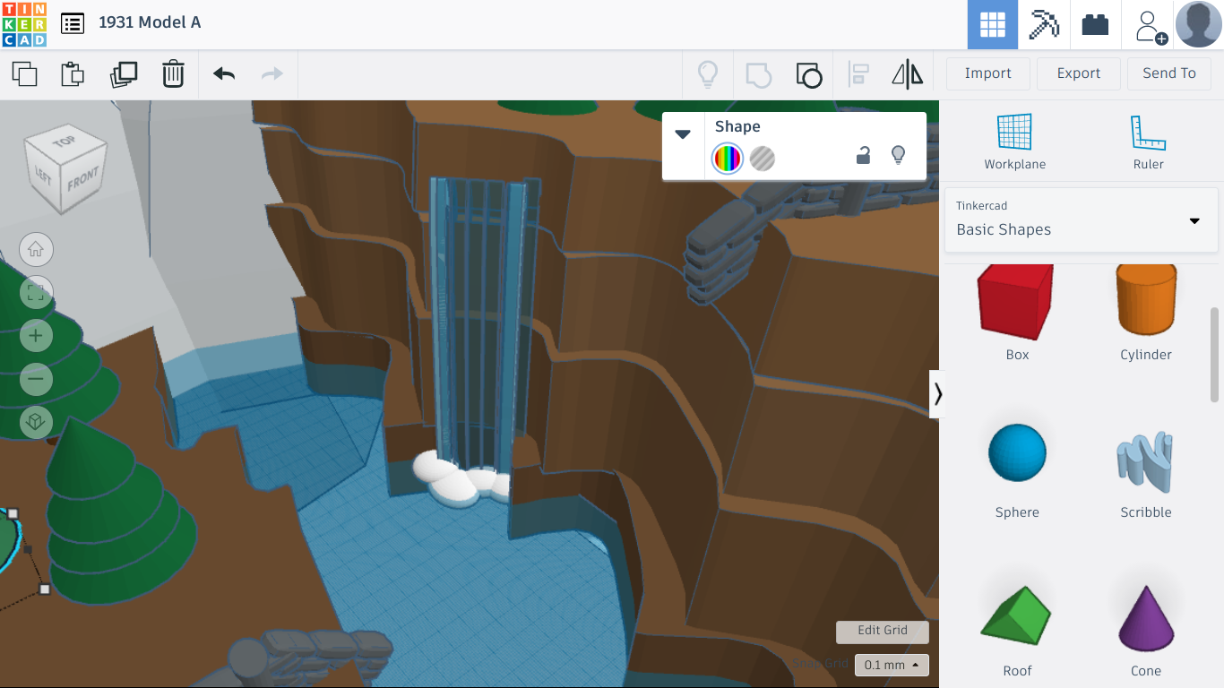 How to Make a Model a and Scene Using Tinkercad : 33 Steps (with ...
