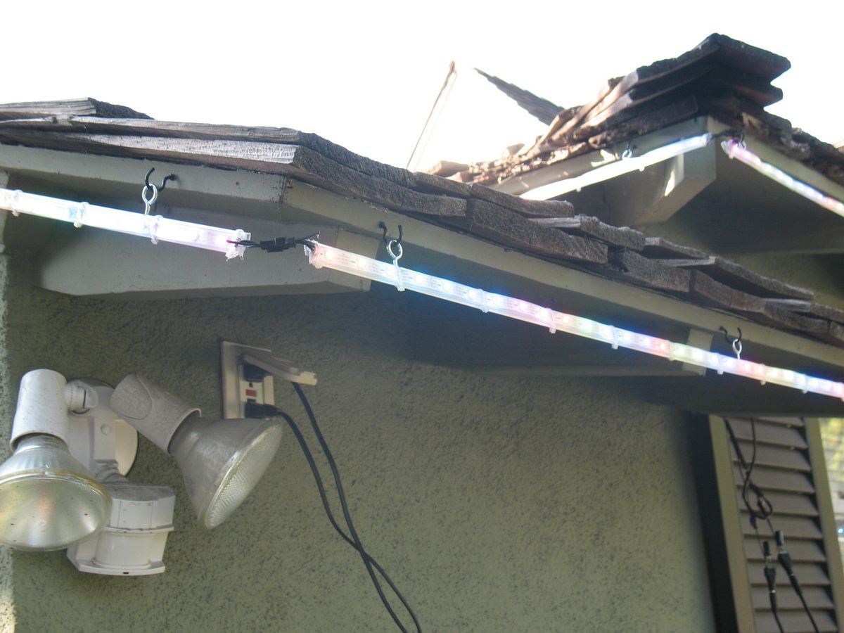 Permanent Digital LED House Holiday Lighting : 6 Steps (with Pictures ...